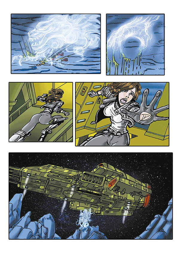 ArtStation - Sci-fi comic