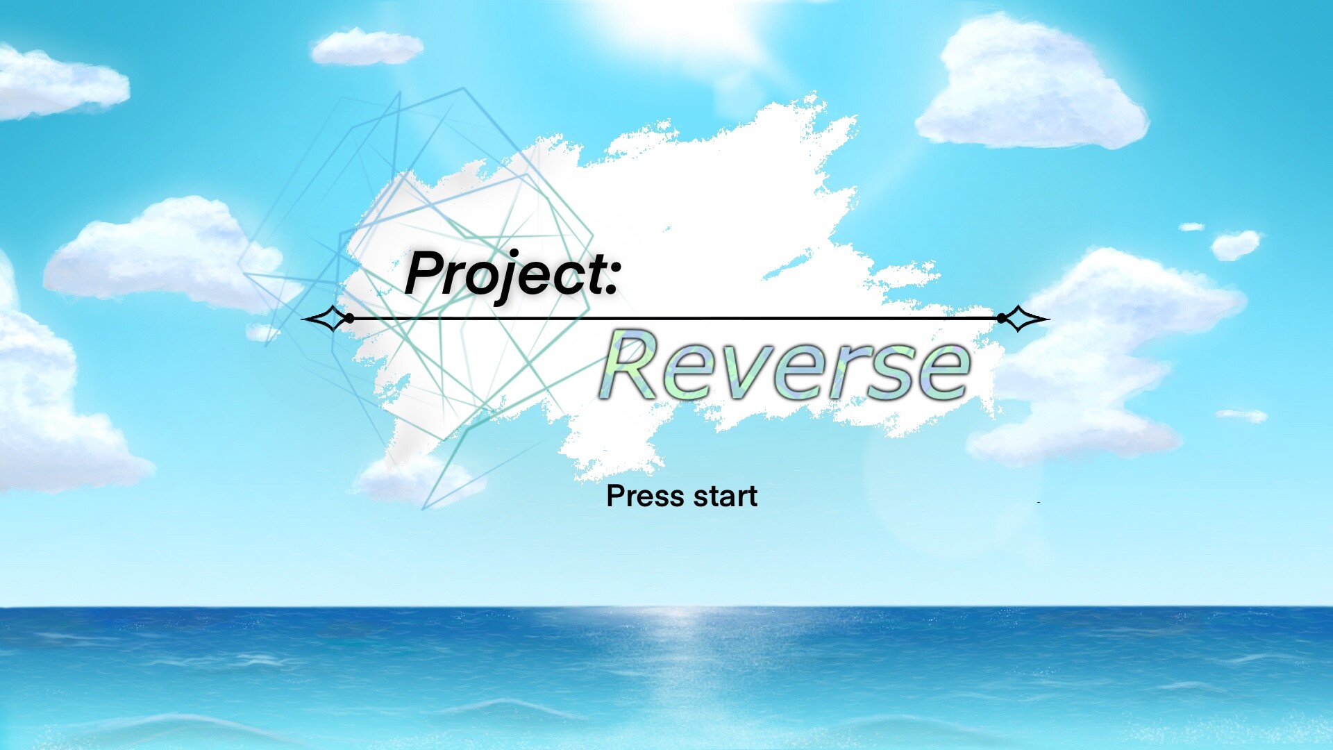 Brett Carlsen - Project: Reverse Title Screen