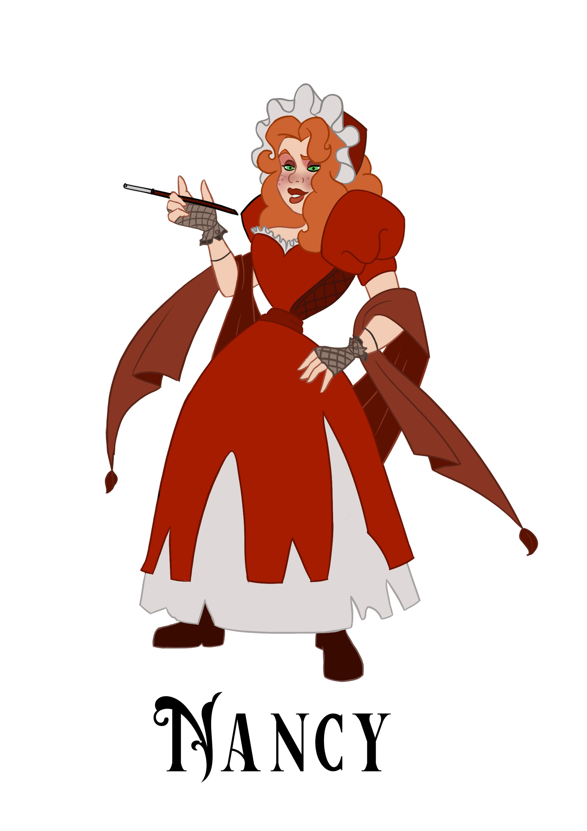 ArtStation - Nancy.... the victorian... damsel?