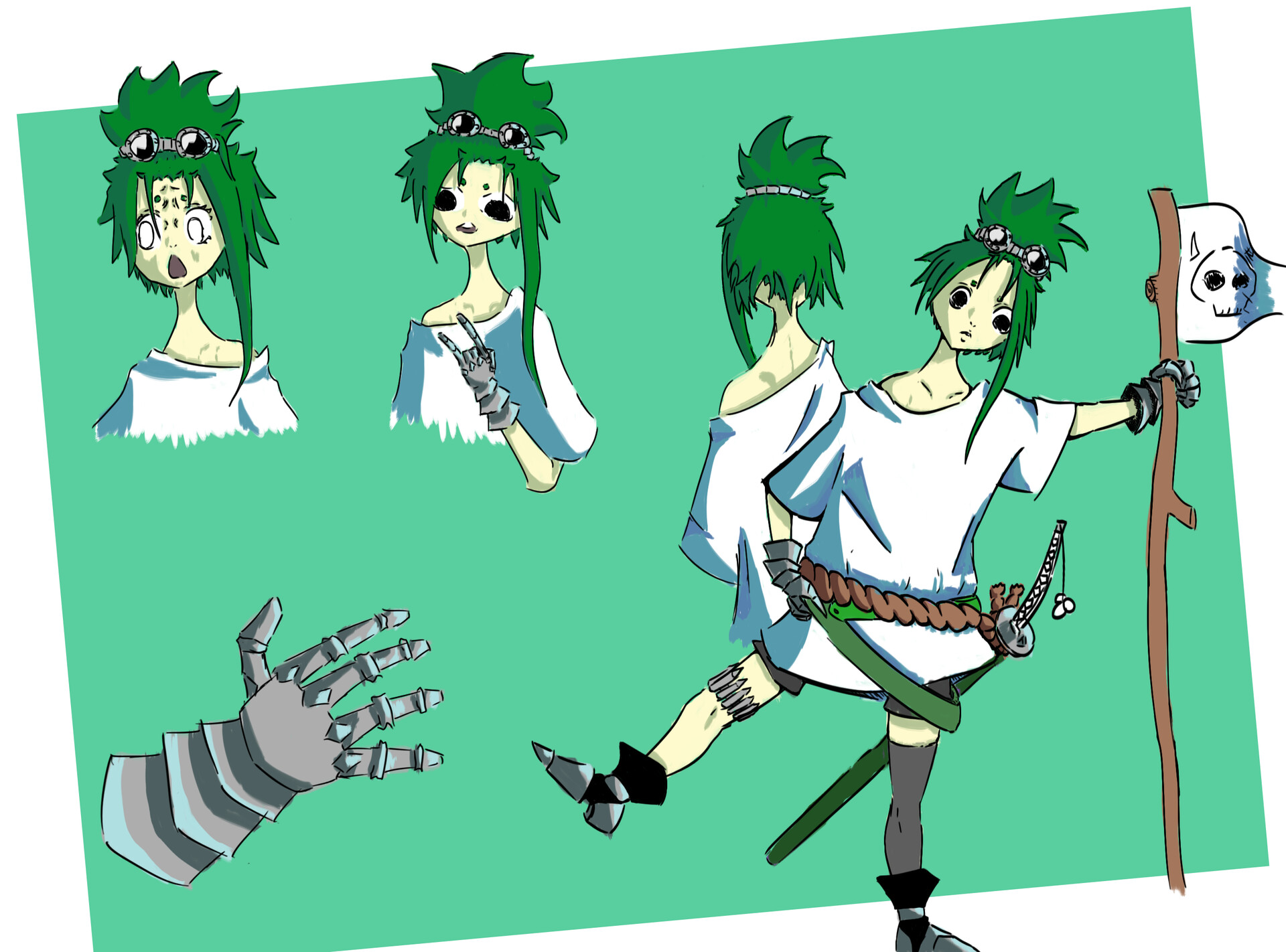 ArtStation - Character Design Sheet - Lomii