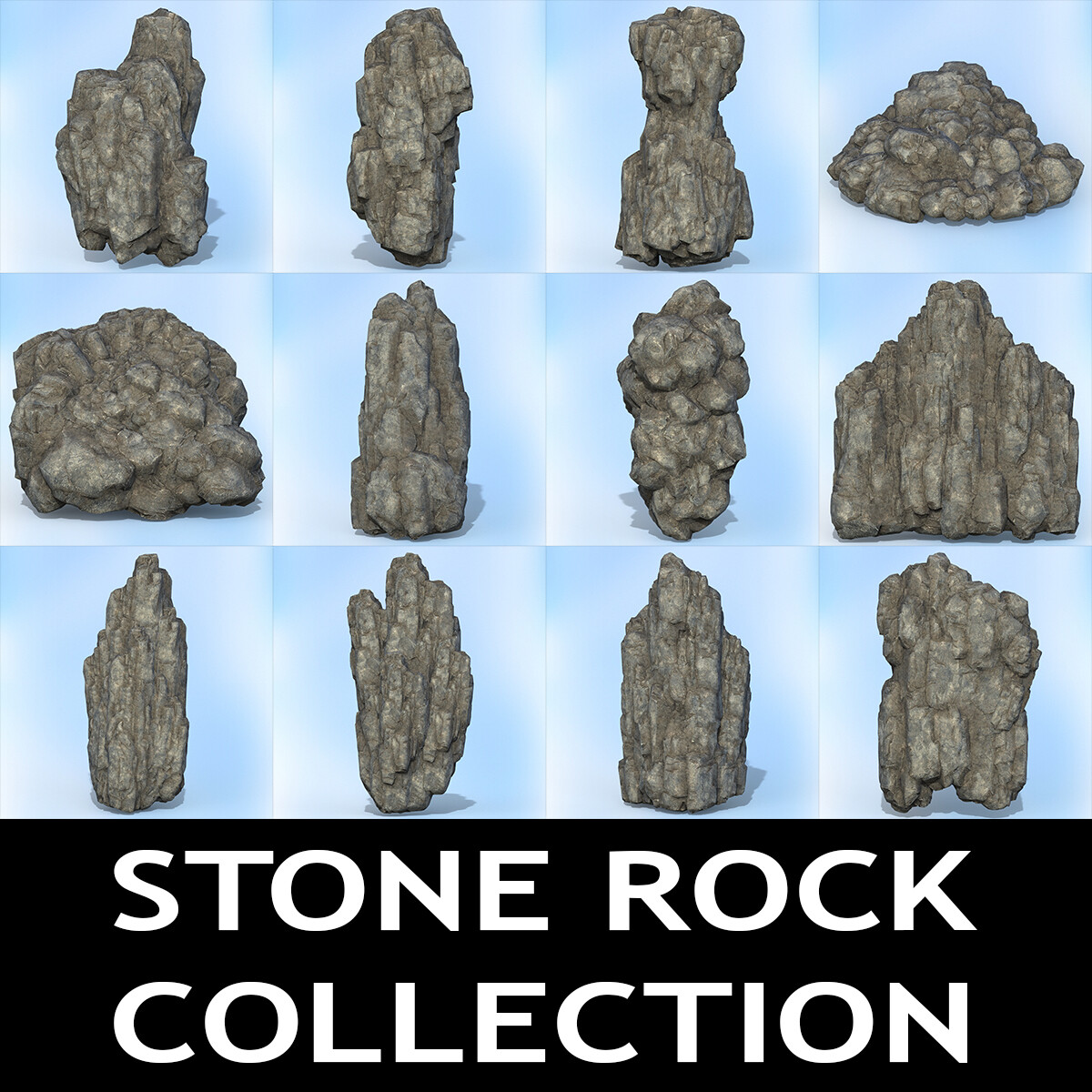 ArtStation - 3D Realistic Rock Collection