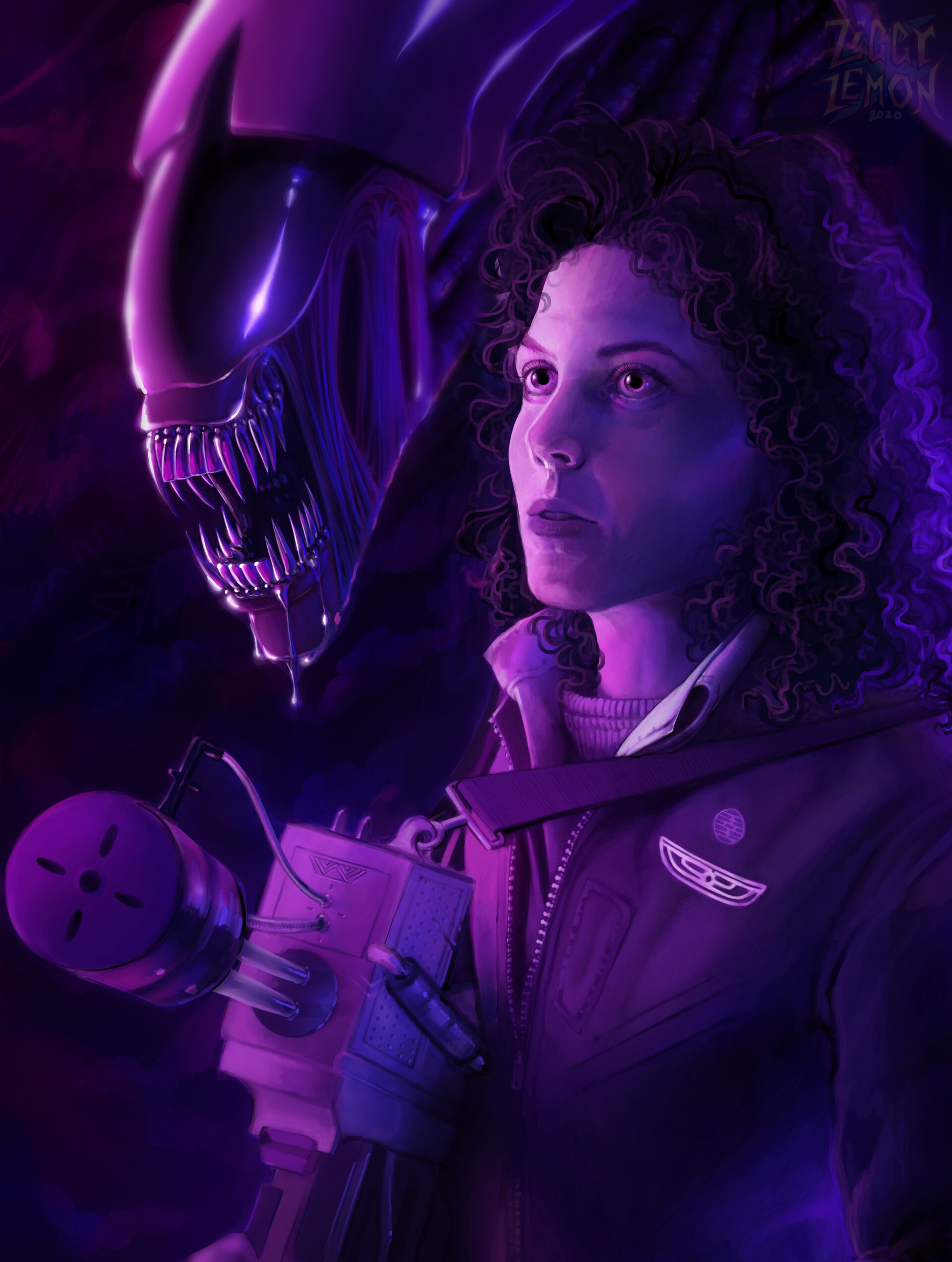 ArtStation - Ripley Alien