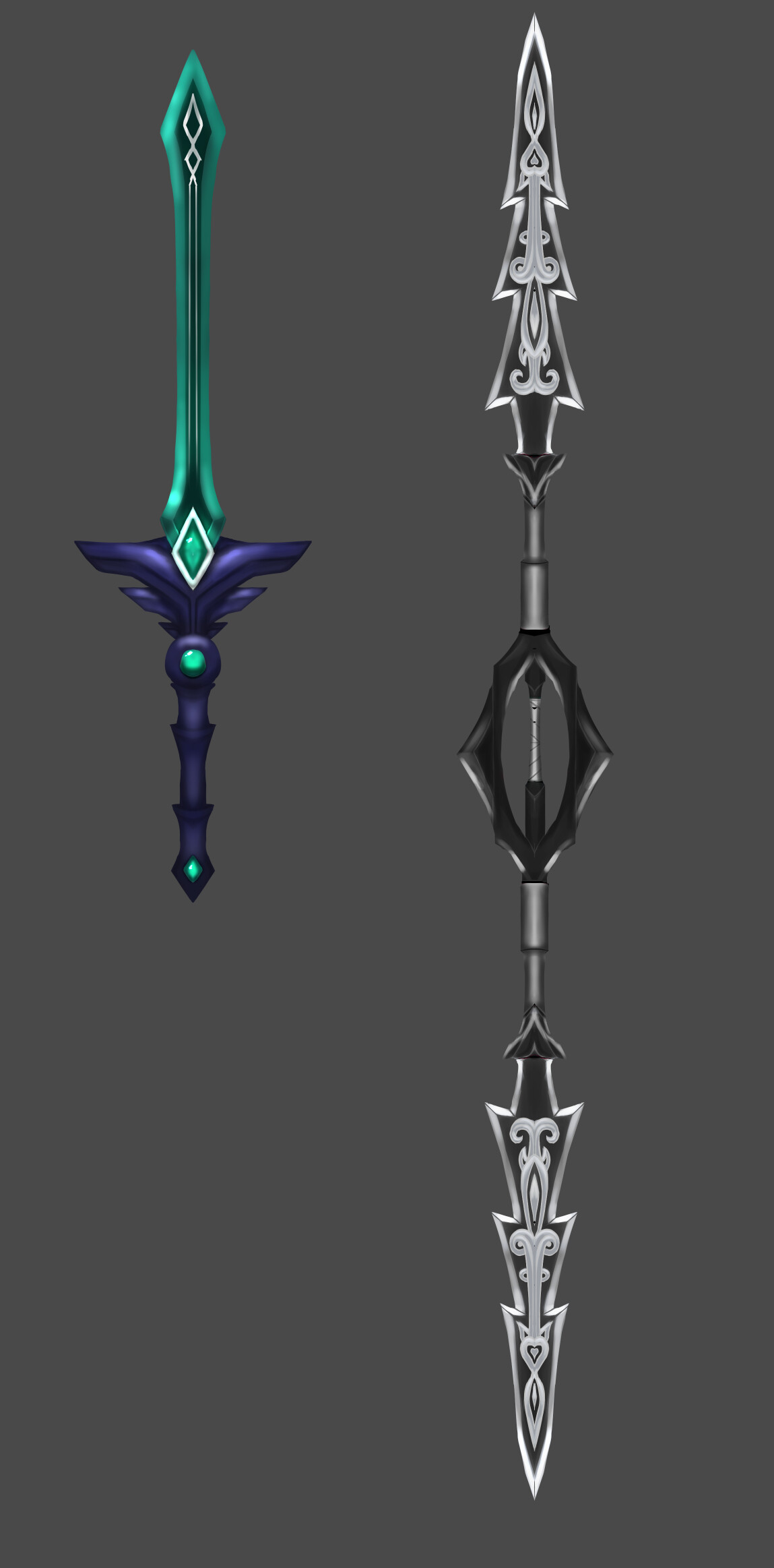 Artstation Fantasy Weapons Concepts