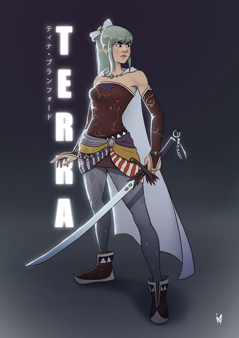 Dominik Gottherr - Terra Branford - Fan Art