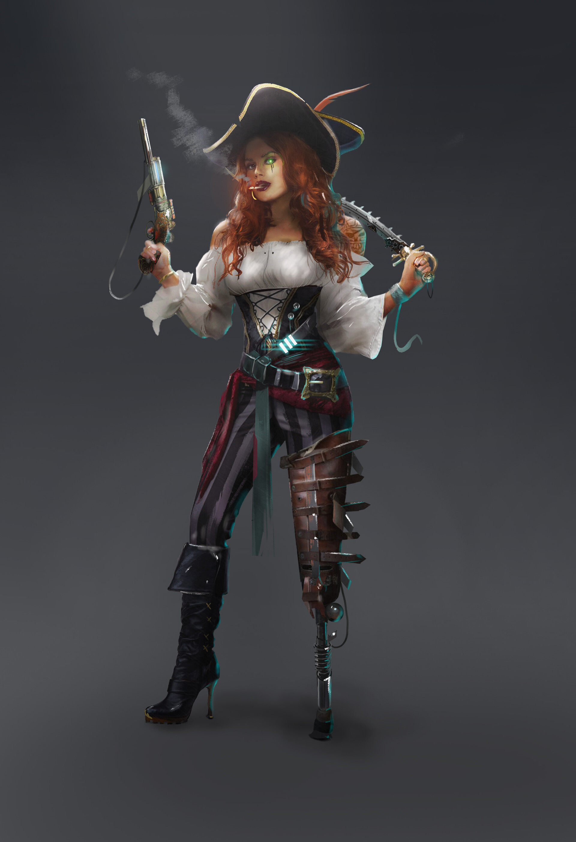 ArtStation - Space pirate concept art
