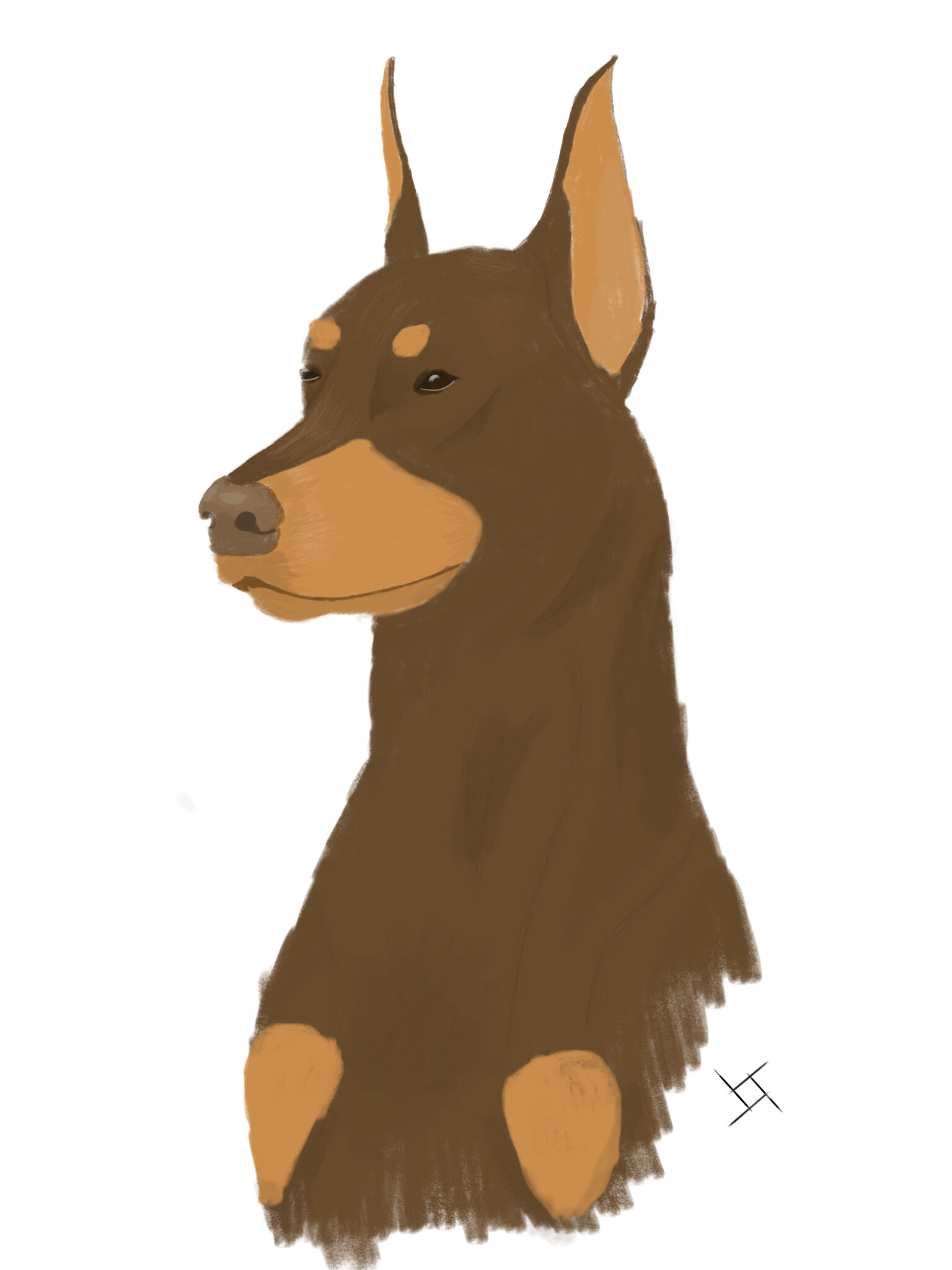 ArtStation - Doberman