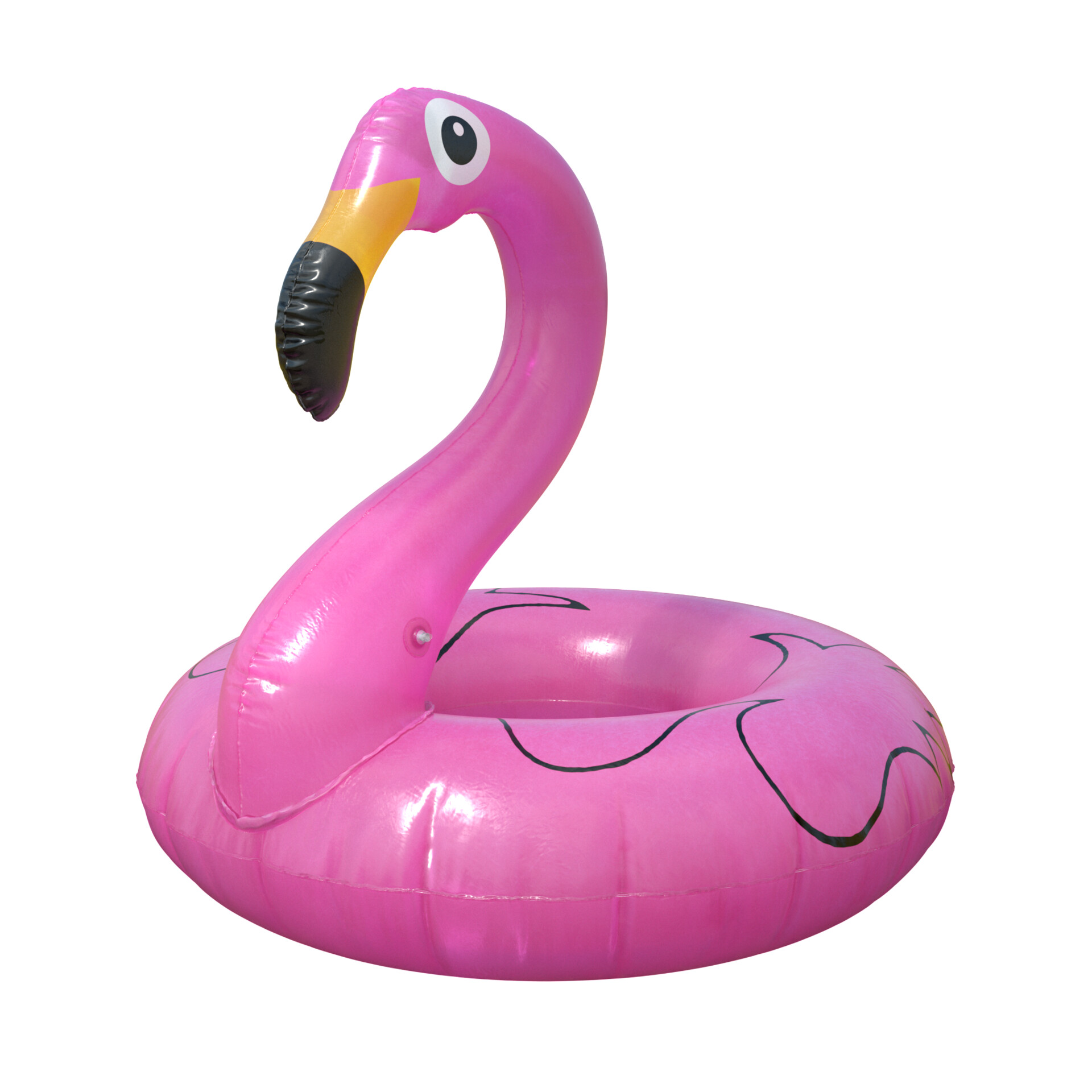 ArtStation - Inflatable Flamingo