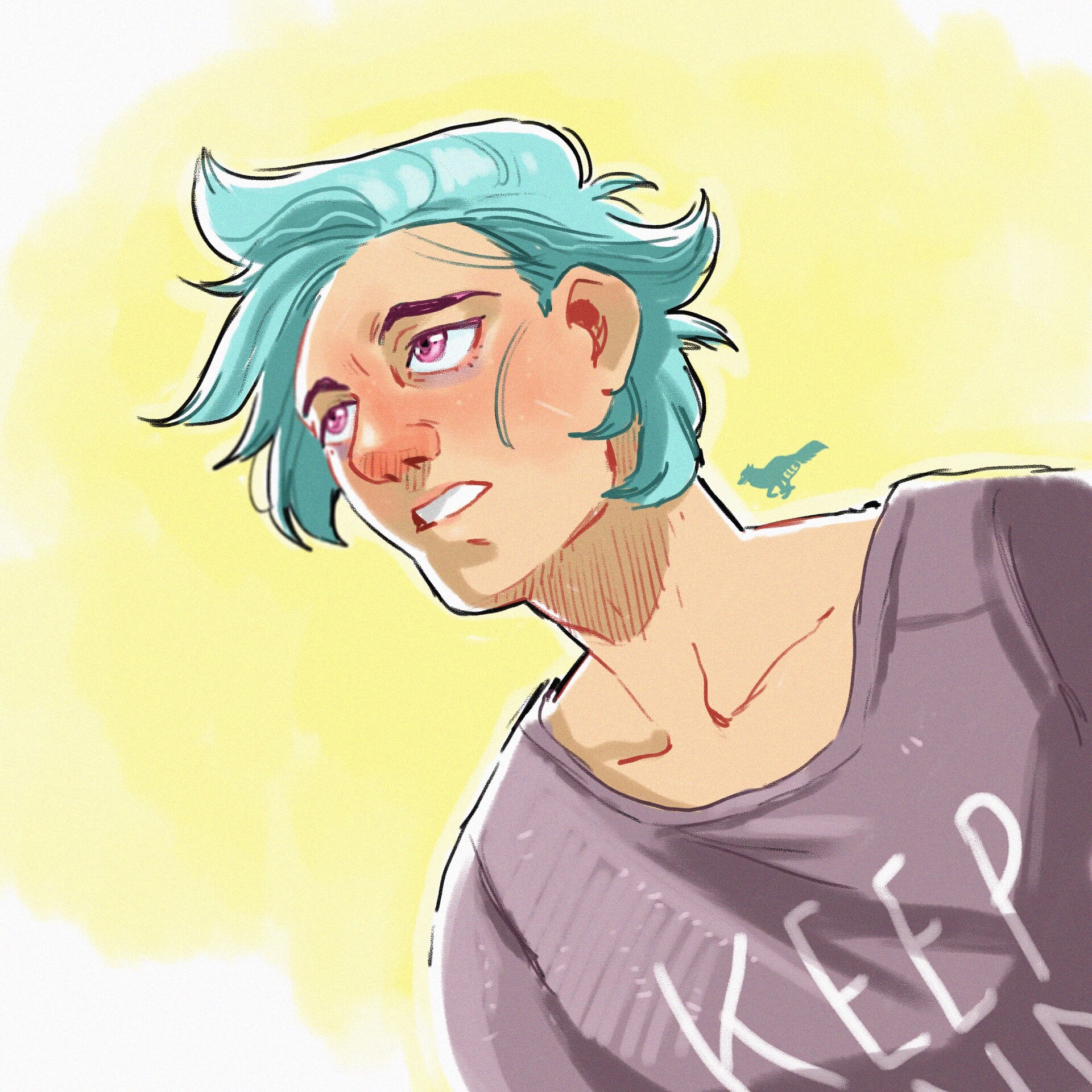 ArtStation - Keep calm and look up