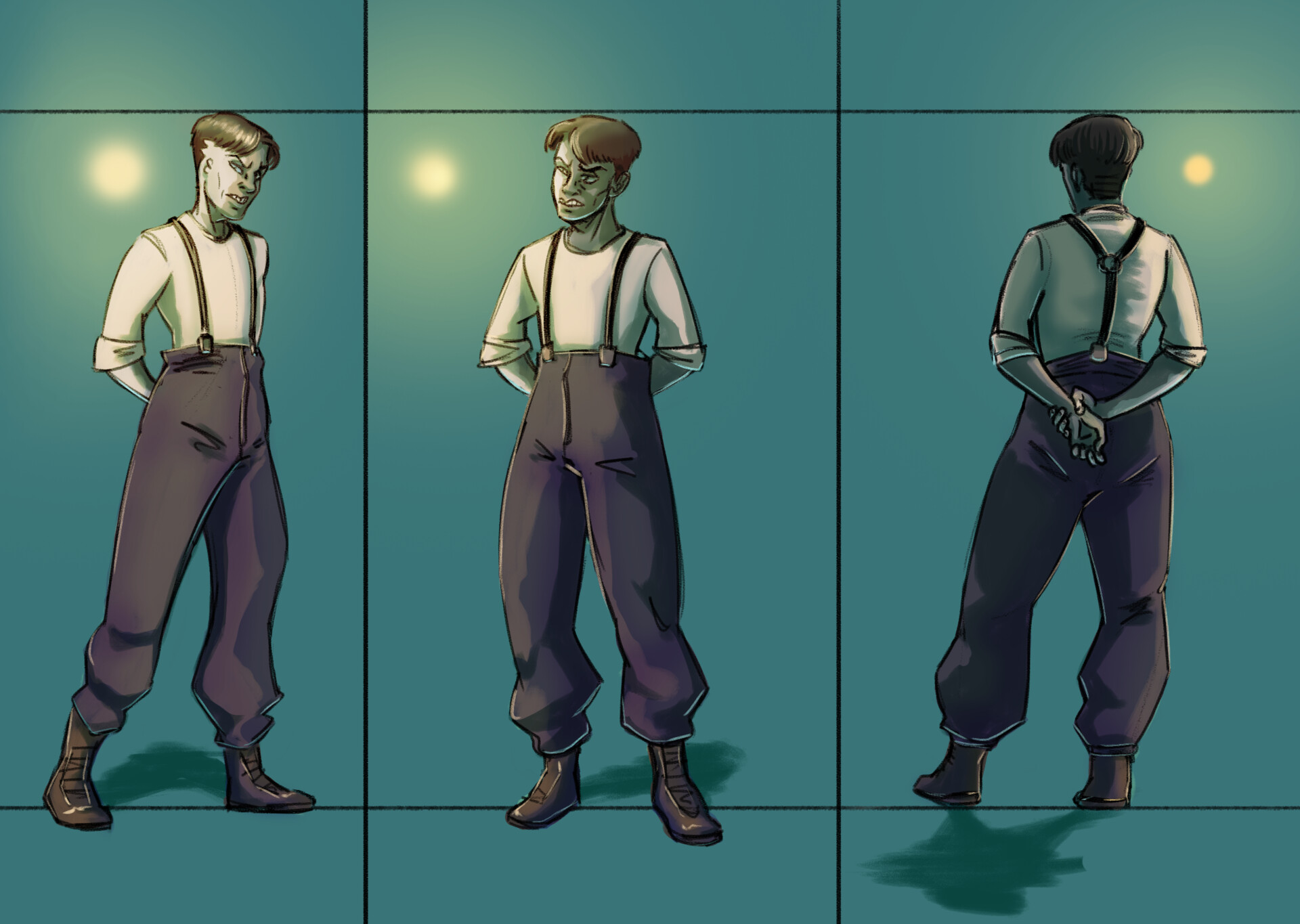 ArtStation - [Character design] Personnages humains