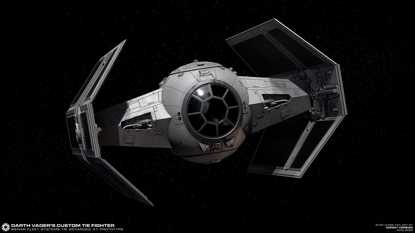 Donny Versiga - Imperial TIE Advanced x1 Prototype