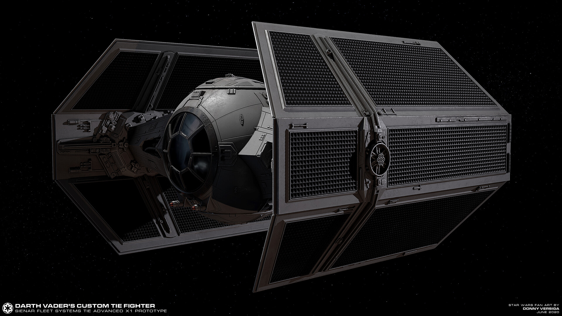 Donny Versiga - Imperial TIE Advanced x1 Prototype