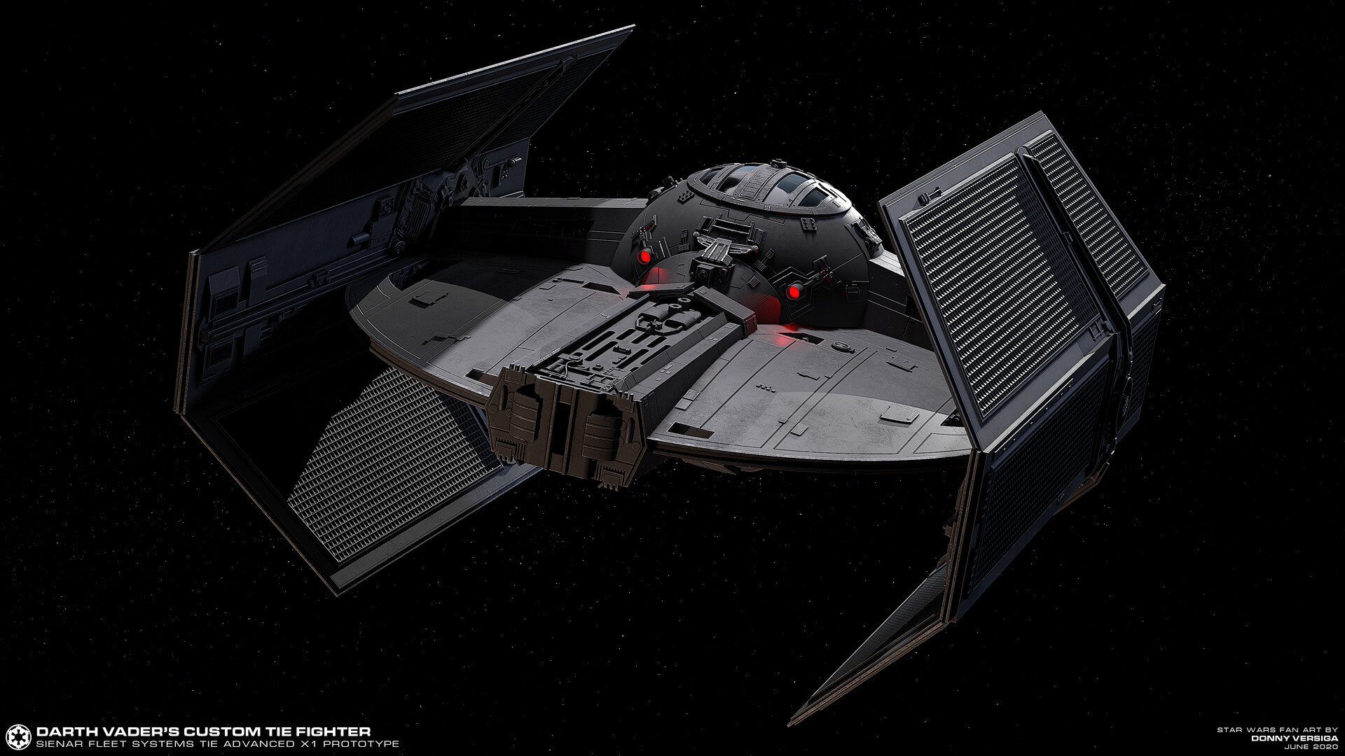 Donny Versiga - Imperial TIE Advanced x1 Prototype
