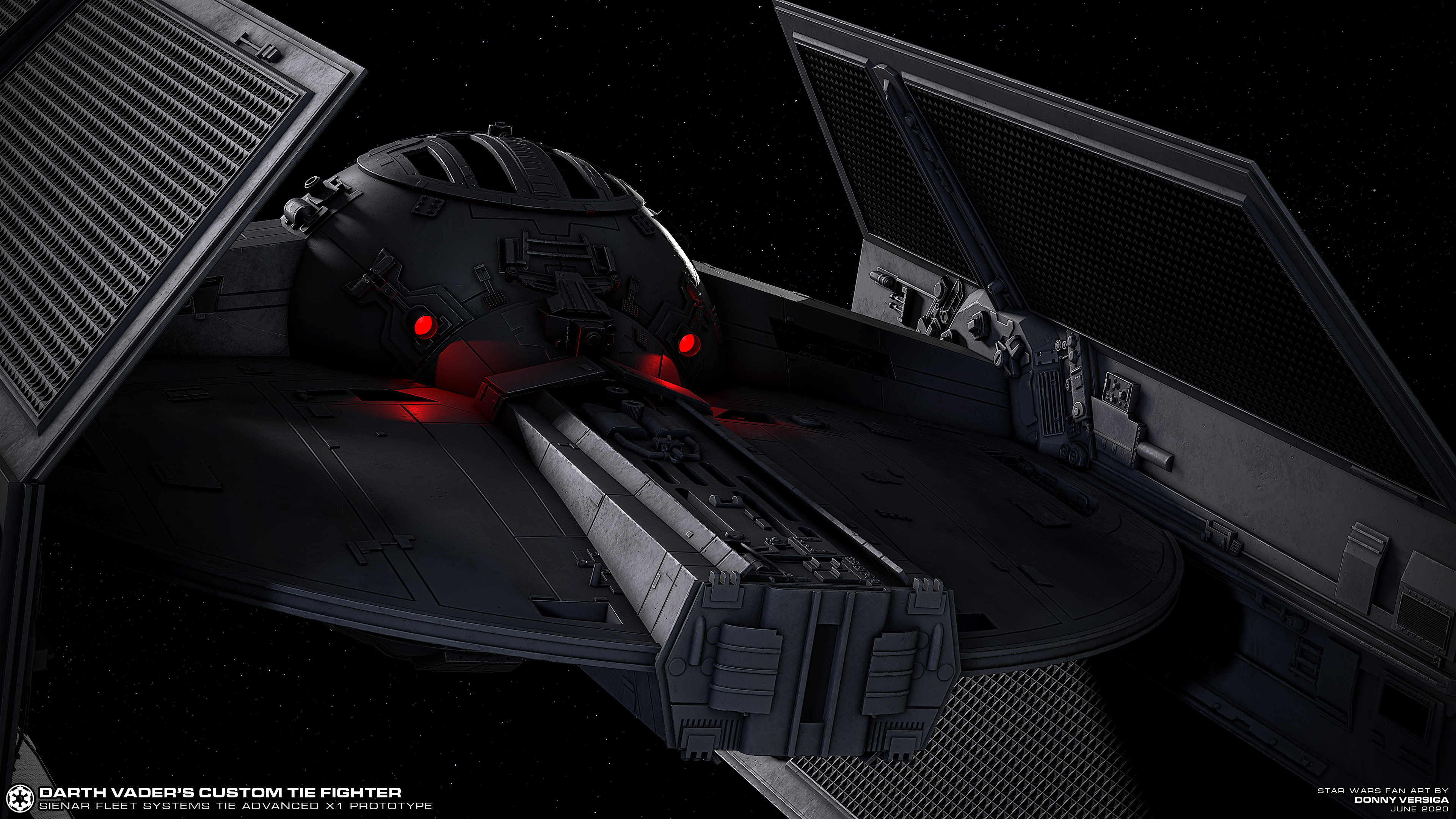 Donny Versiga - Imperial TIE Advanced x1 Prototype