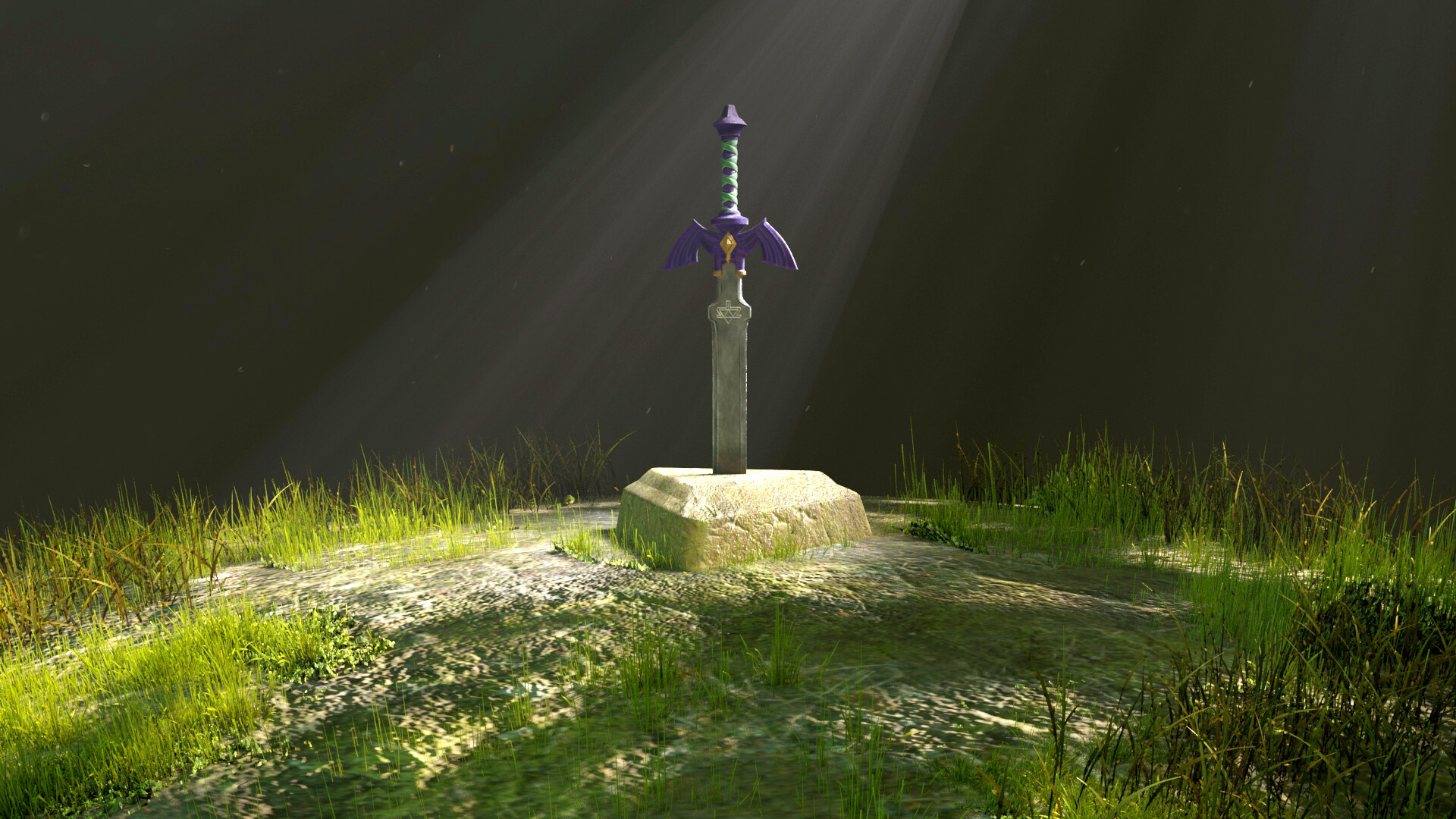 ArtStation - Master Sword - BOTW