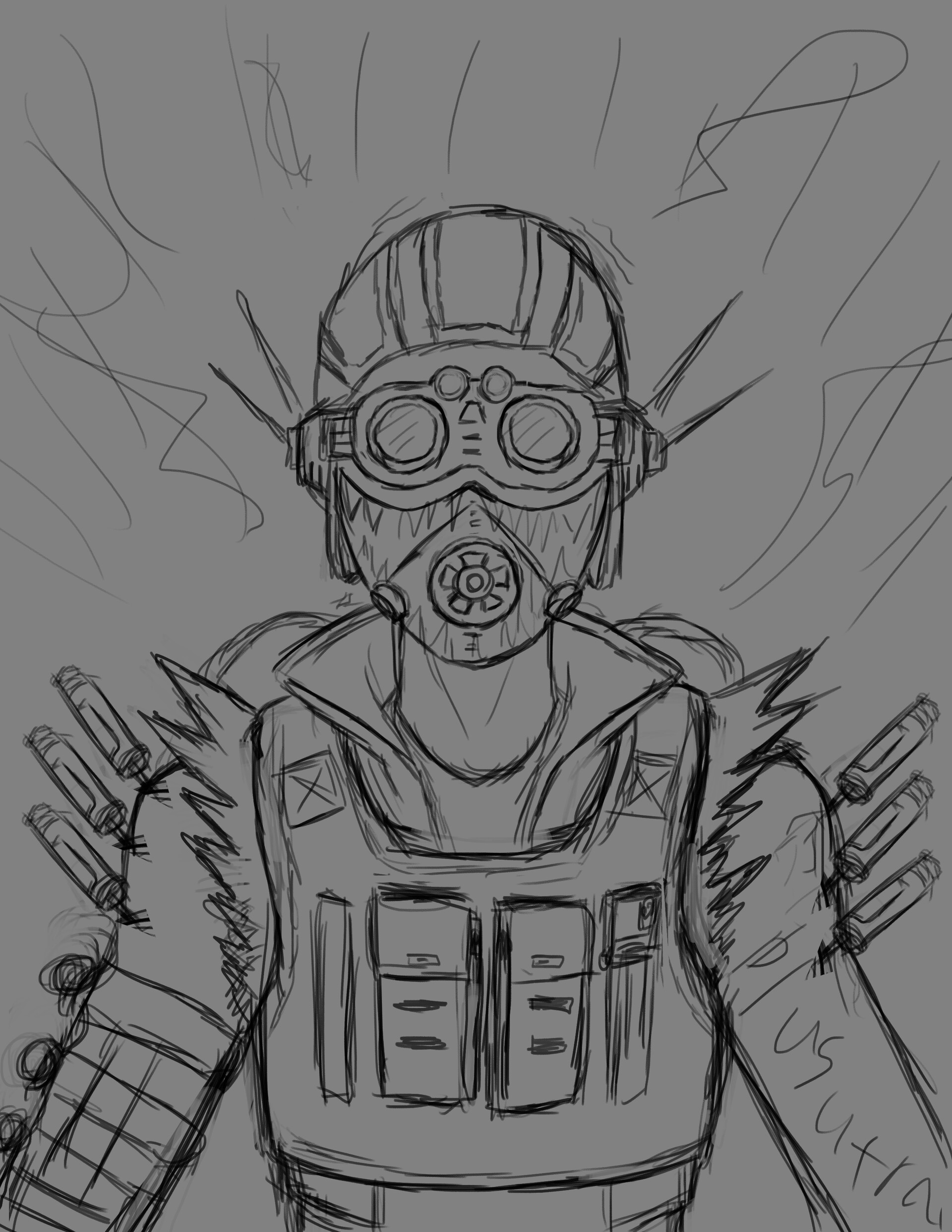 Camilo Torres - Octane Fan art Apex