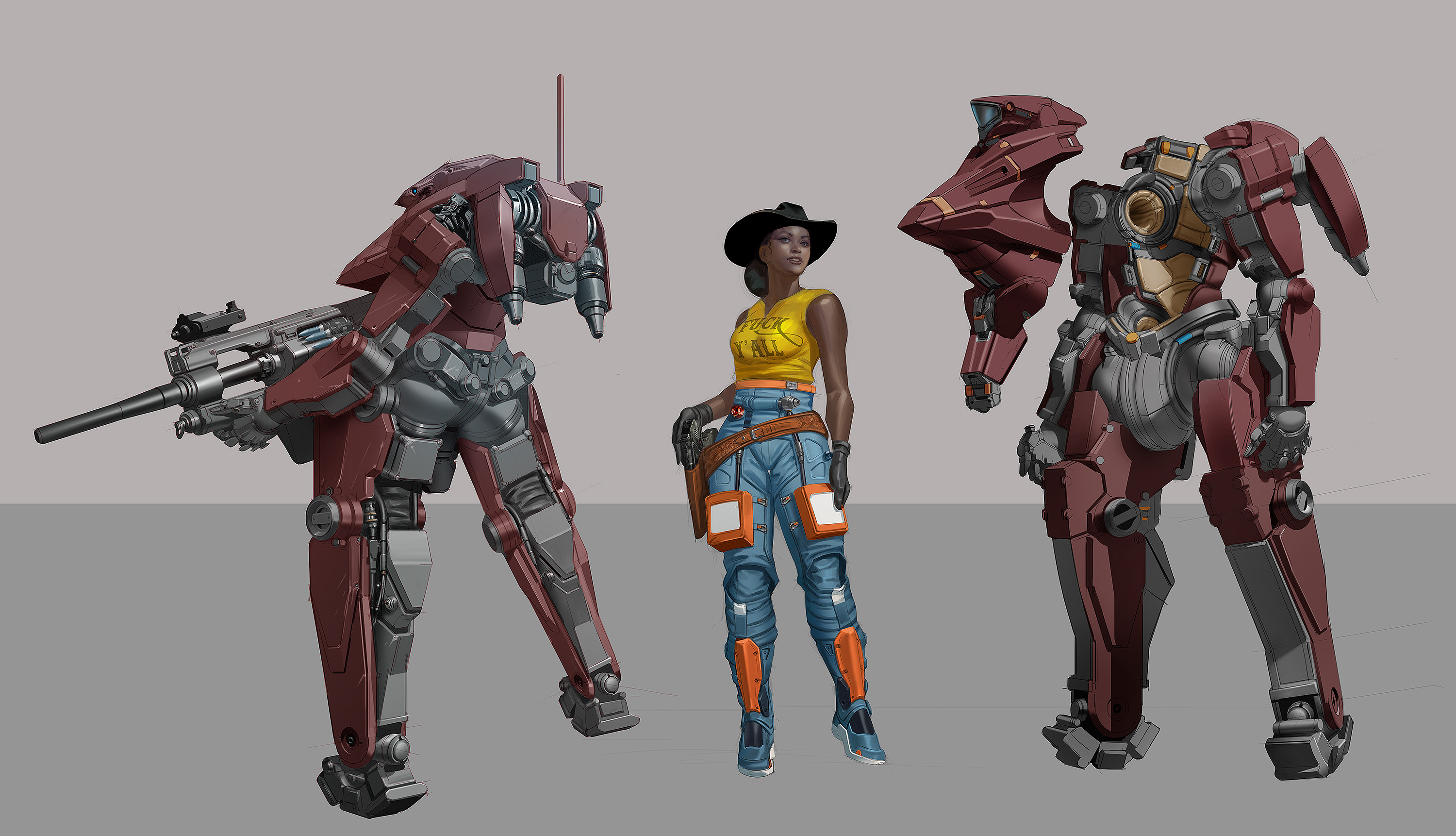 Ranger Exo by Carlo Arellano : r/ImaginaryMechs