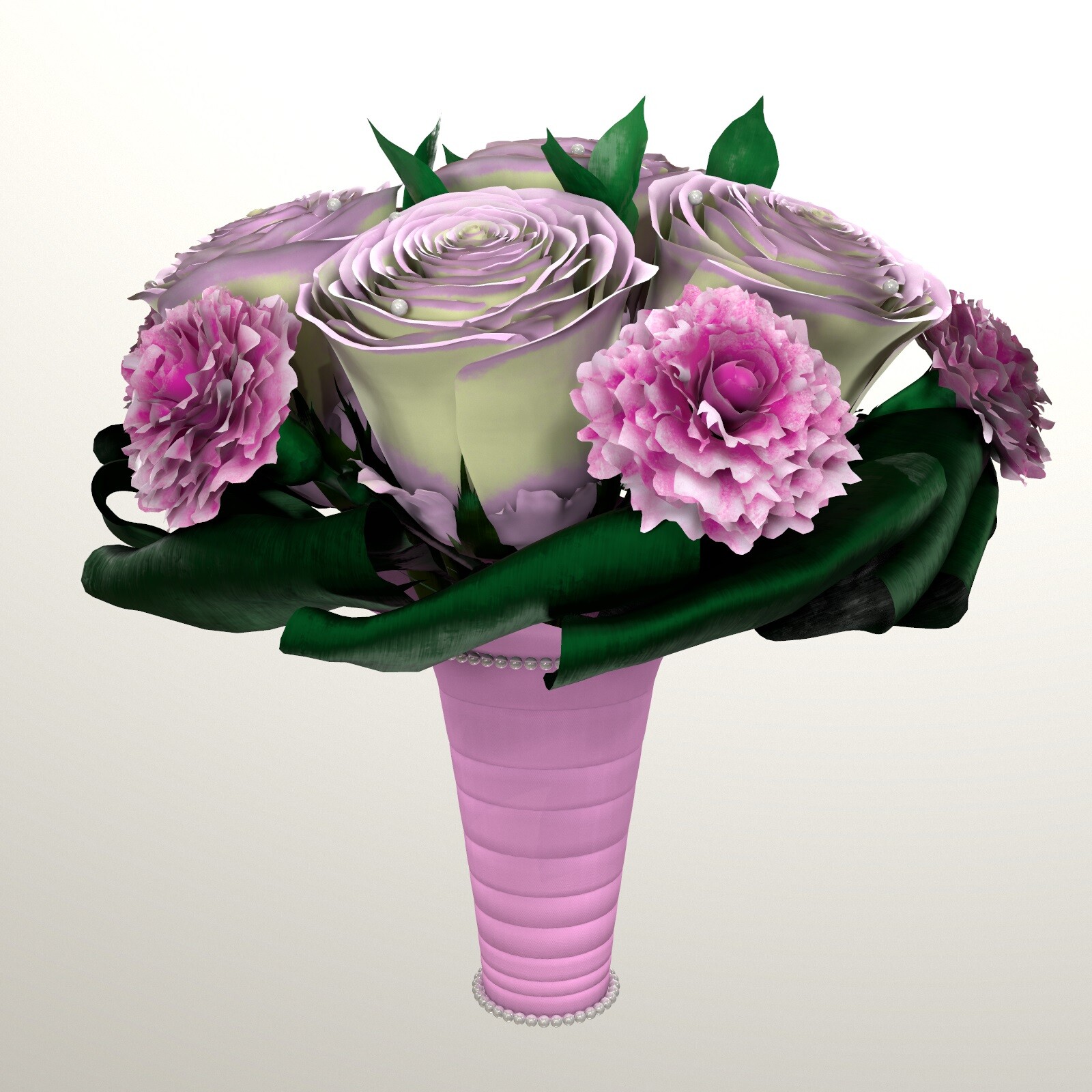 ArtStation - Bouquet of brides 3d model