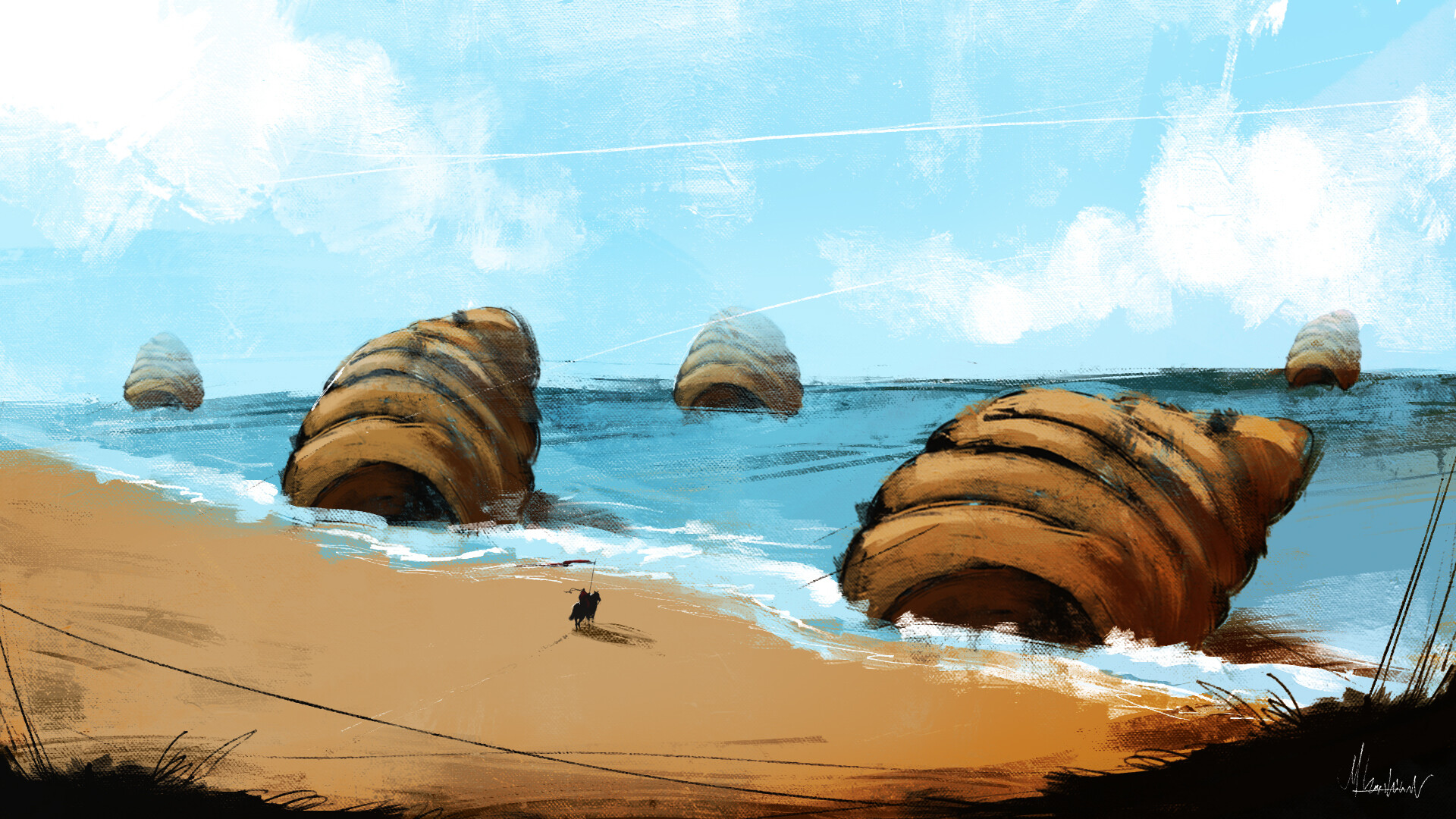 ArtStation - Sea shells