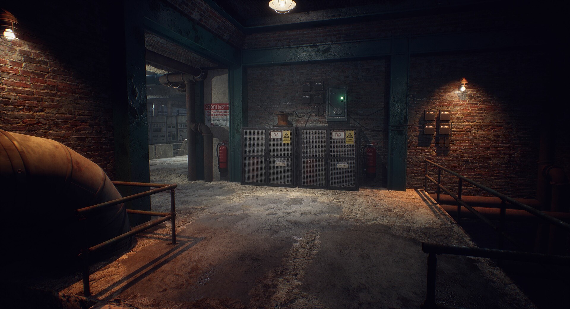 ArtStation - The dilapidated factory is still in operation