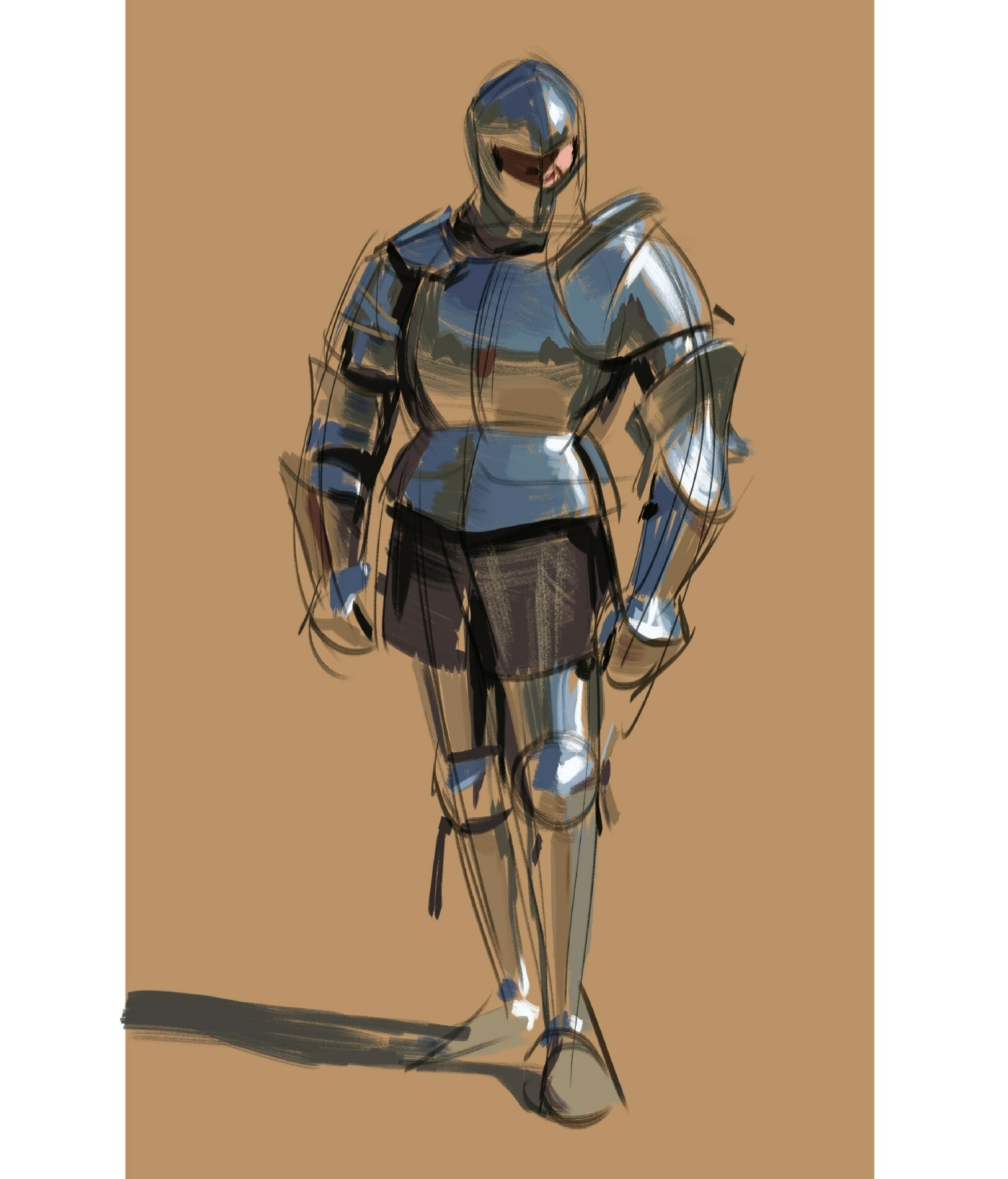 ArtStation - Armor study