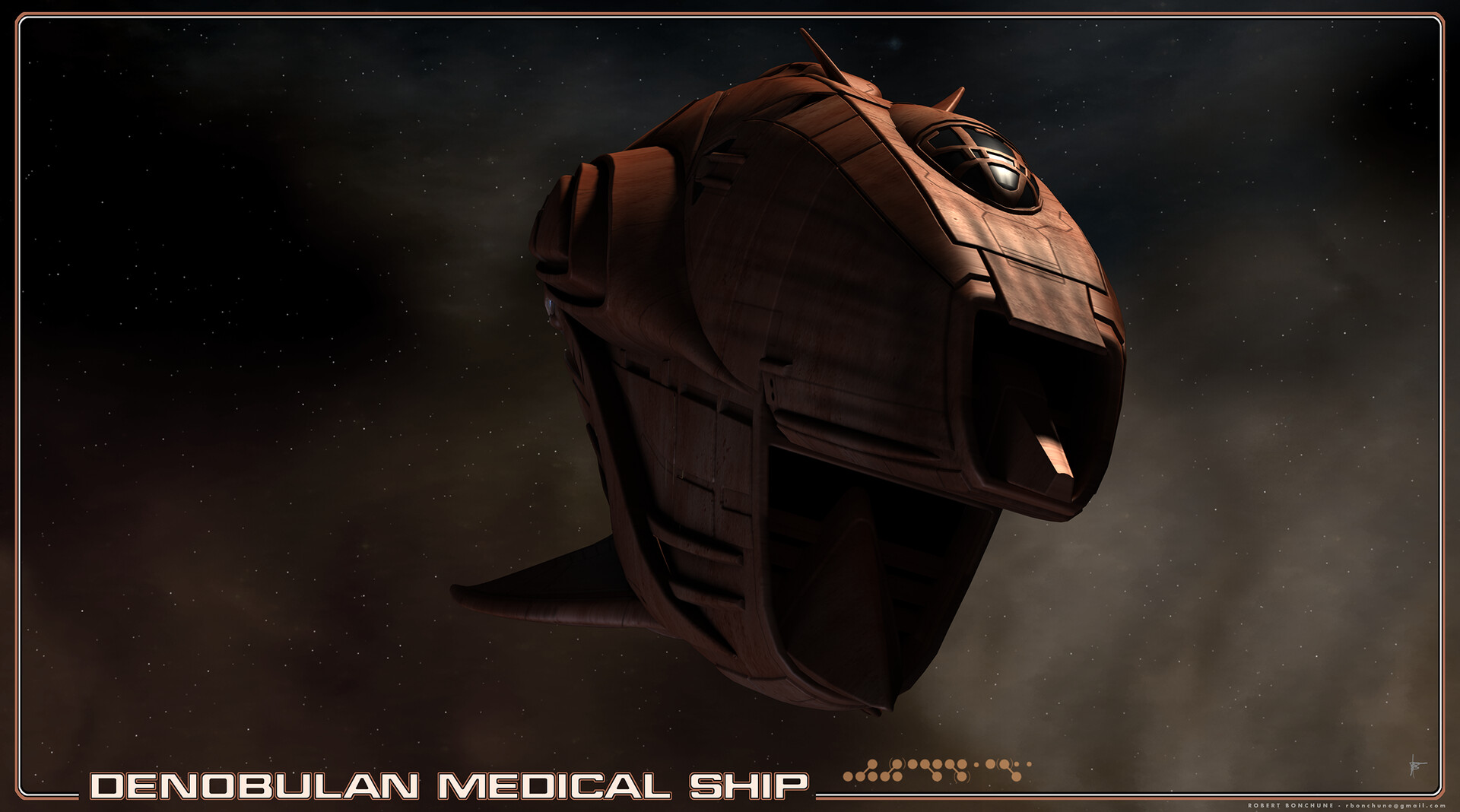 Robert Bonchune - Star Trek Denobulan Medical Ship (ST:Enterprise)