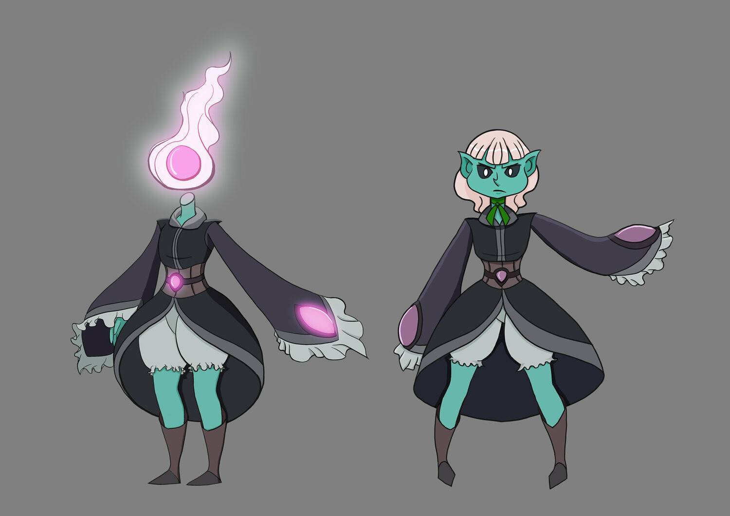 Kimmy Landayan - "Intern Dullahan" Character Concept