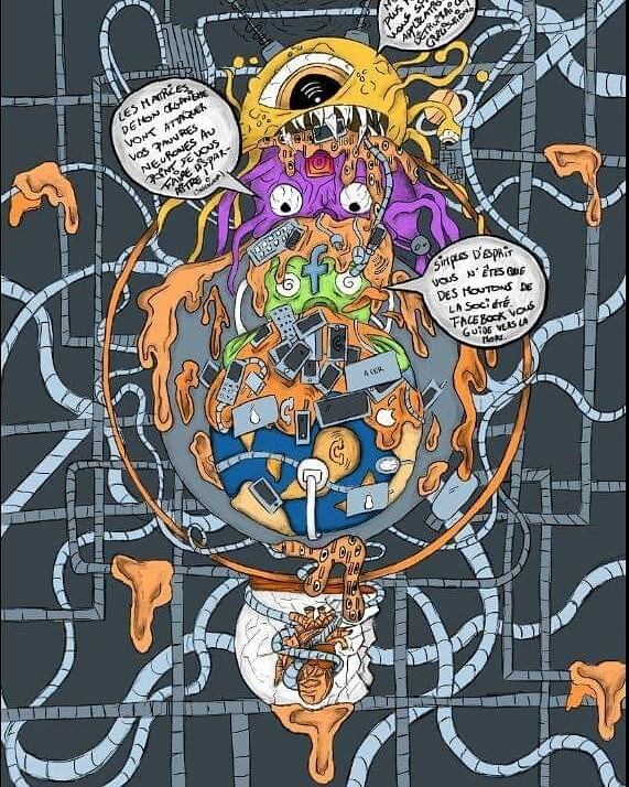 ArtStation - Illustration revisited Rick and Morty