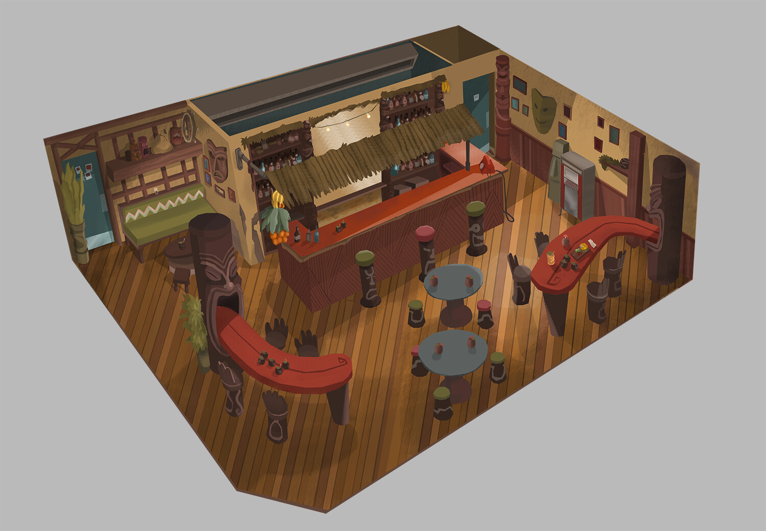 ArtStation - Tiki Bar