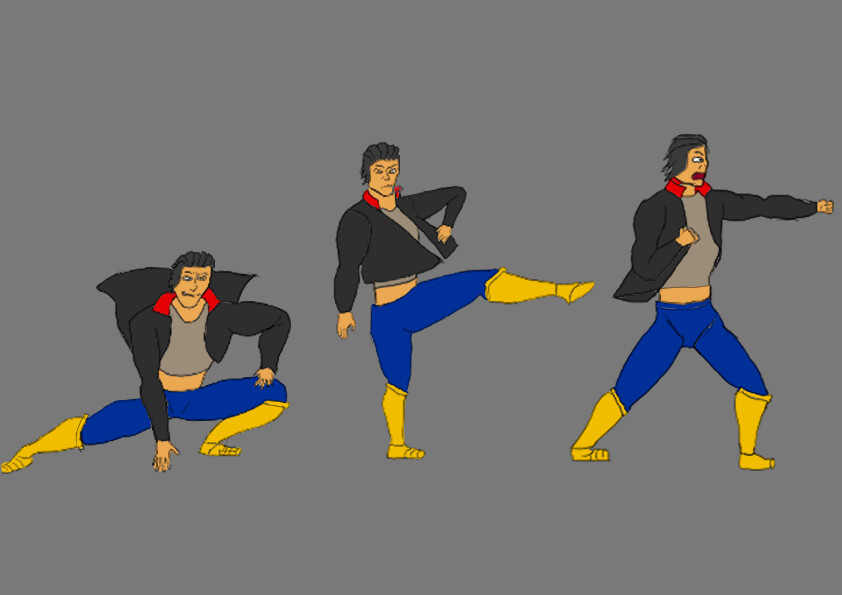 ArtStation - Arthur Action Poses