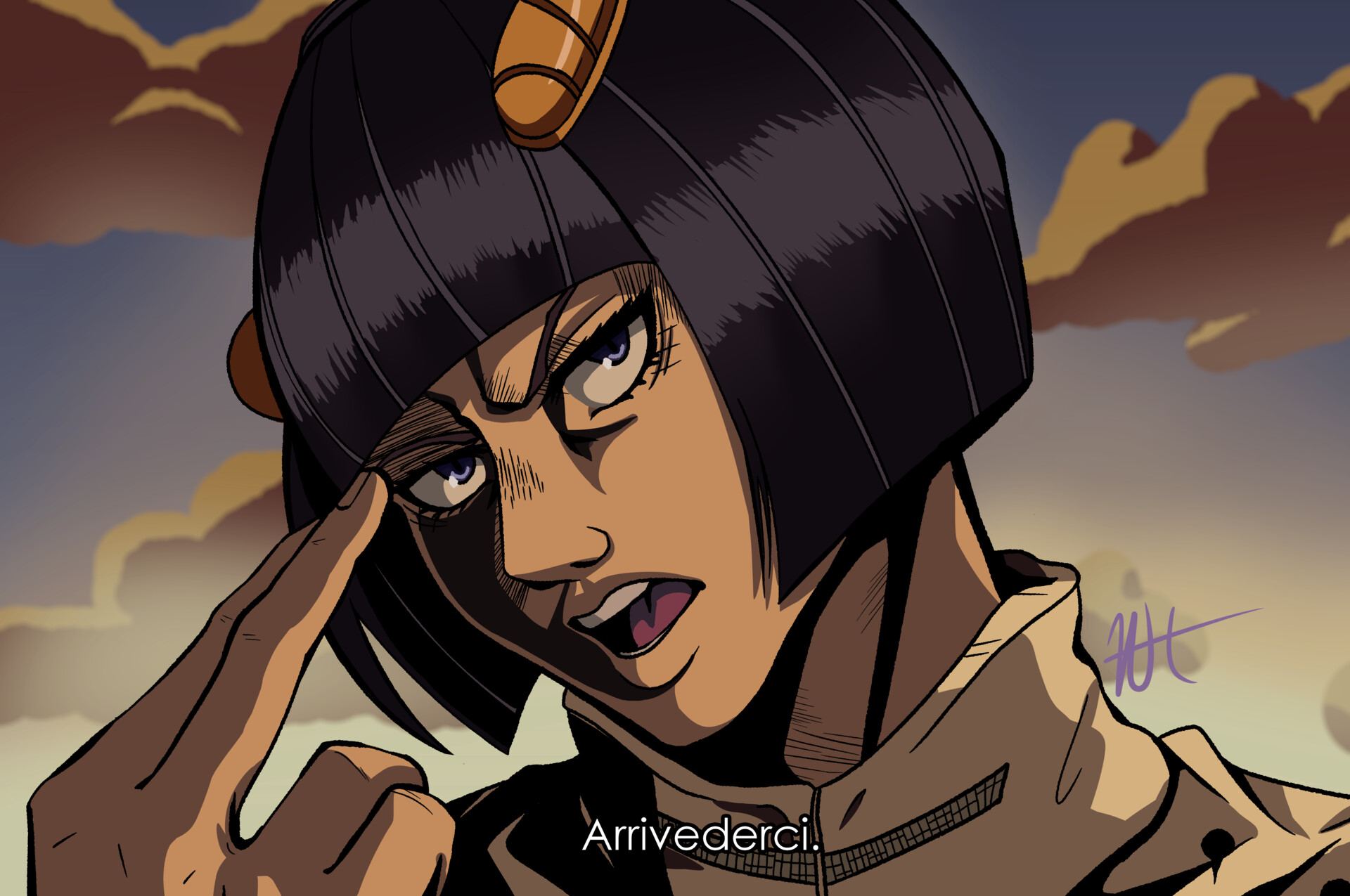 ArtStation - Bruno Bucciarati Fanart