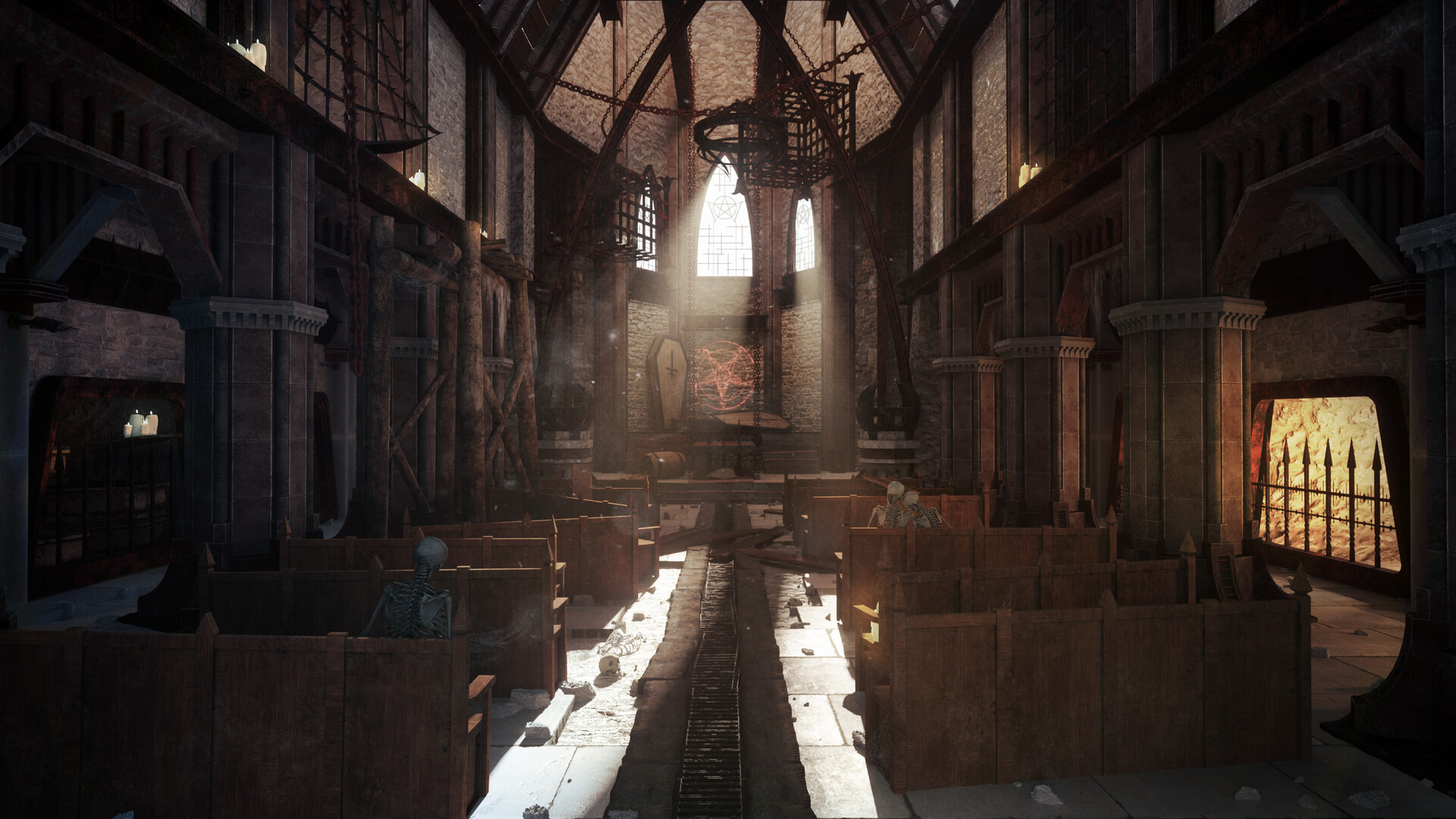 ArtStation - Damaged Church