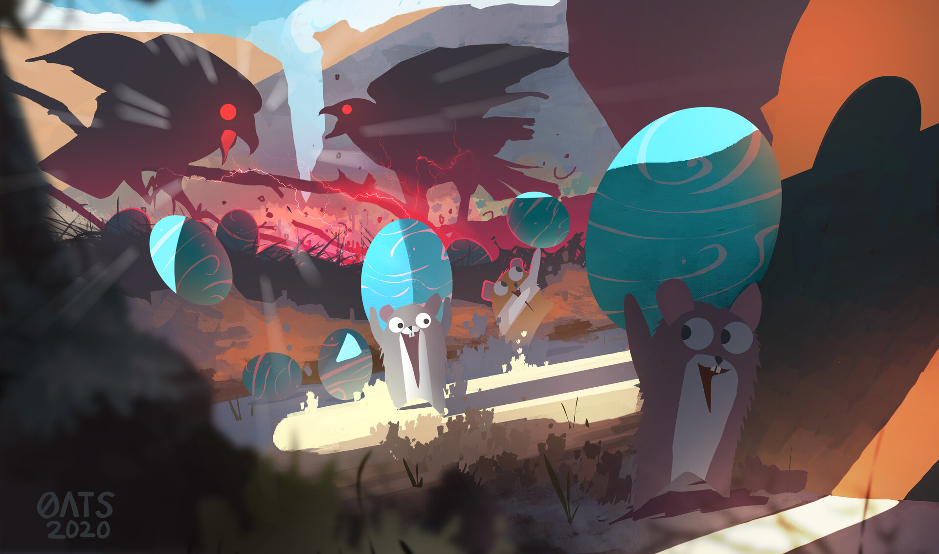 ArtStation - Raging Monster