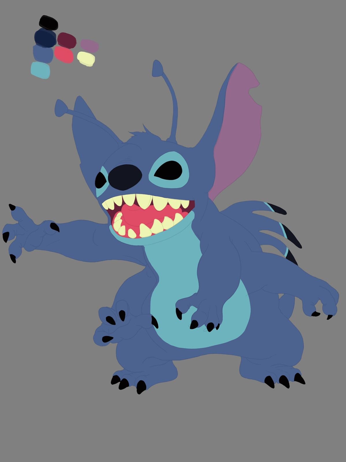 Fräven Bravo - Stitch (Fan-art)