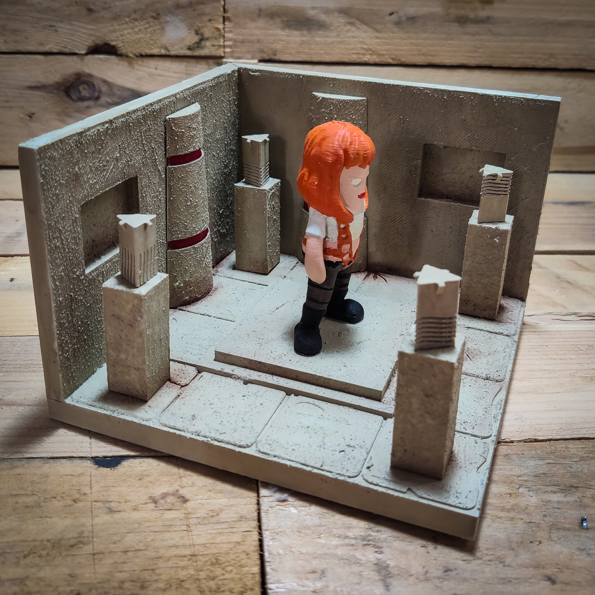 Fr3d @The3Dprinting - The 5th Element Diorama for Wekster Mini Figurine