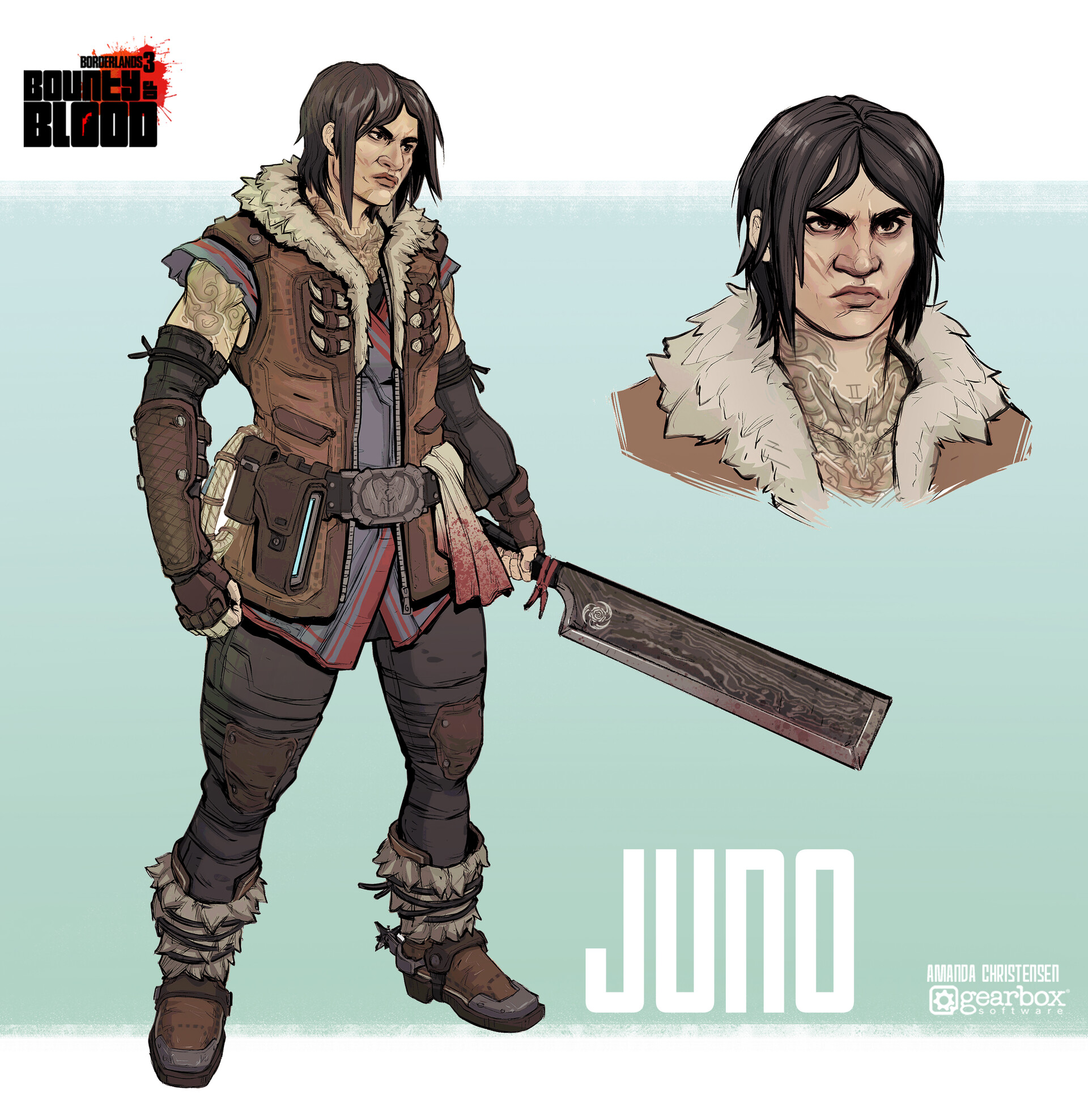 ArtStation - Borderlands 3 Bounty of Blood: Juno