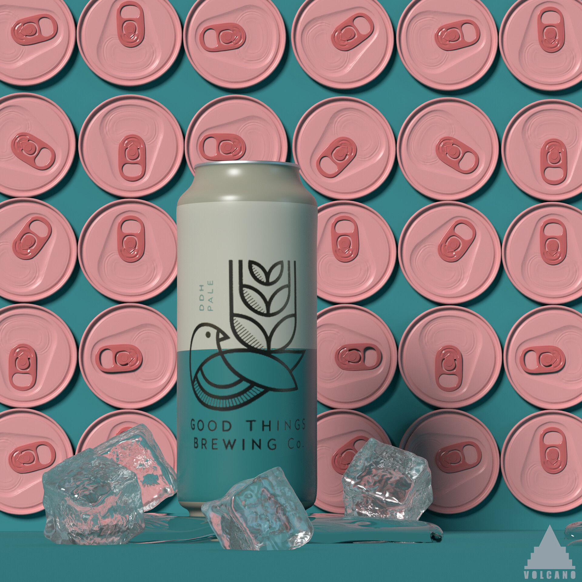 ArtStation - 3D Model-Beer Can