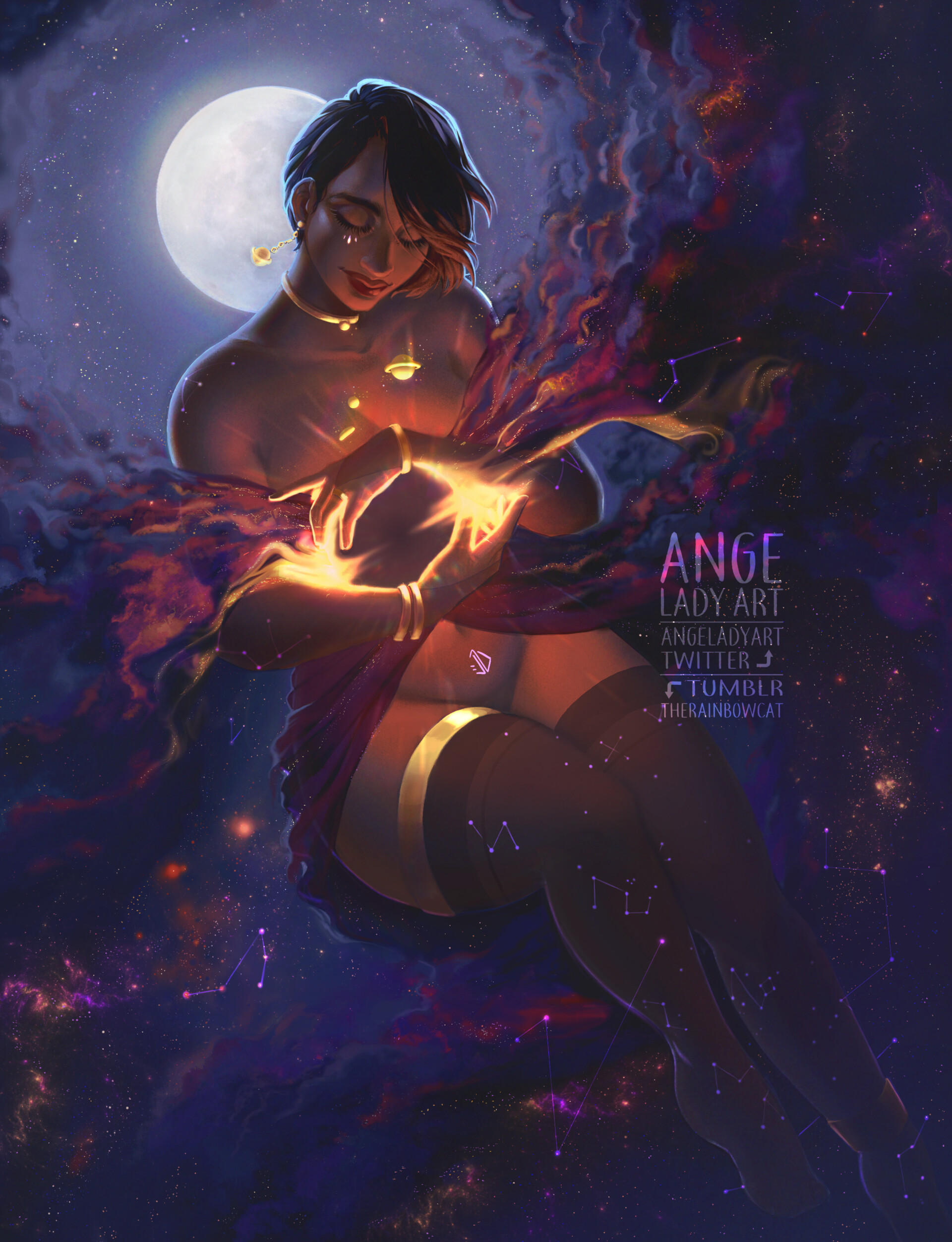 ArtStation - Astral Goddess