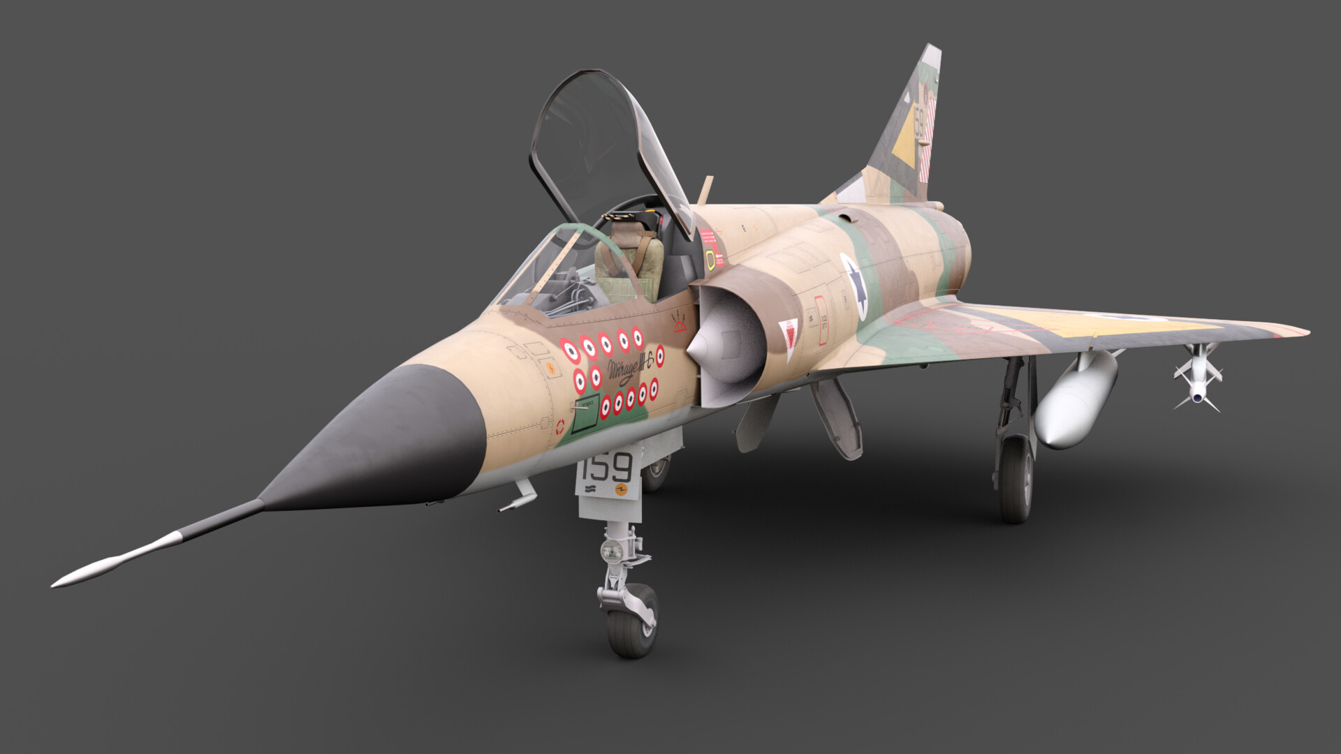 Westfield 3d - Israeli Mirage IIICJ "Shahak"