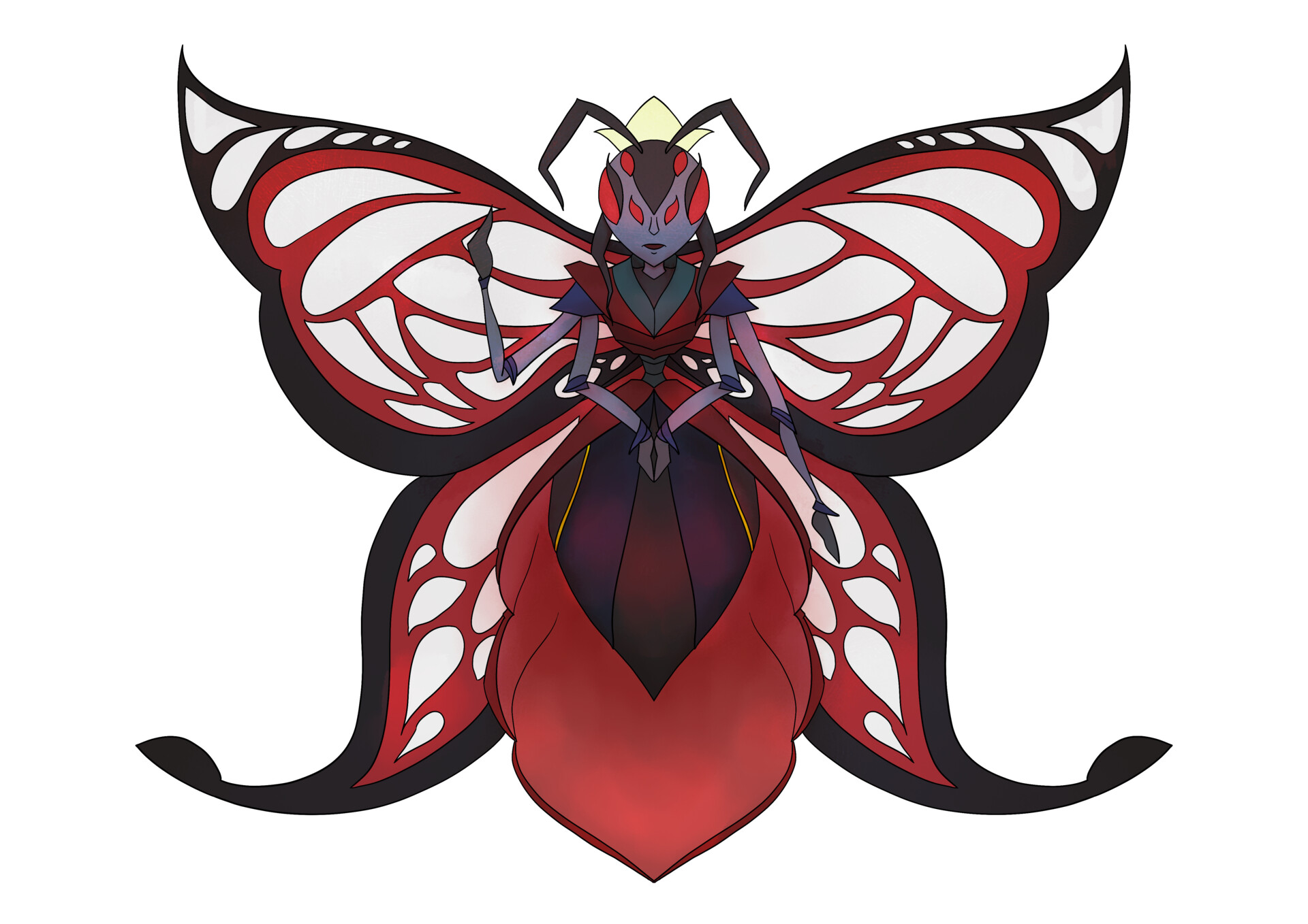 ArtStation - Monarch Papillon Character Design