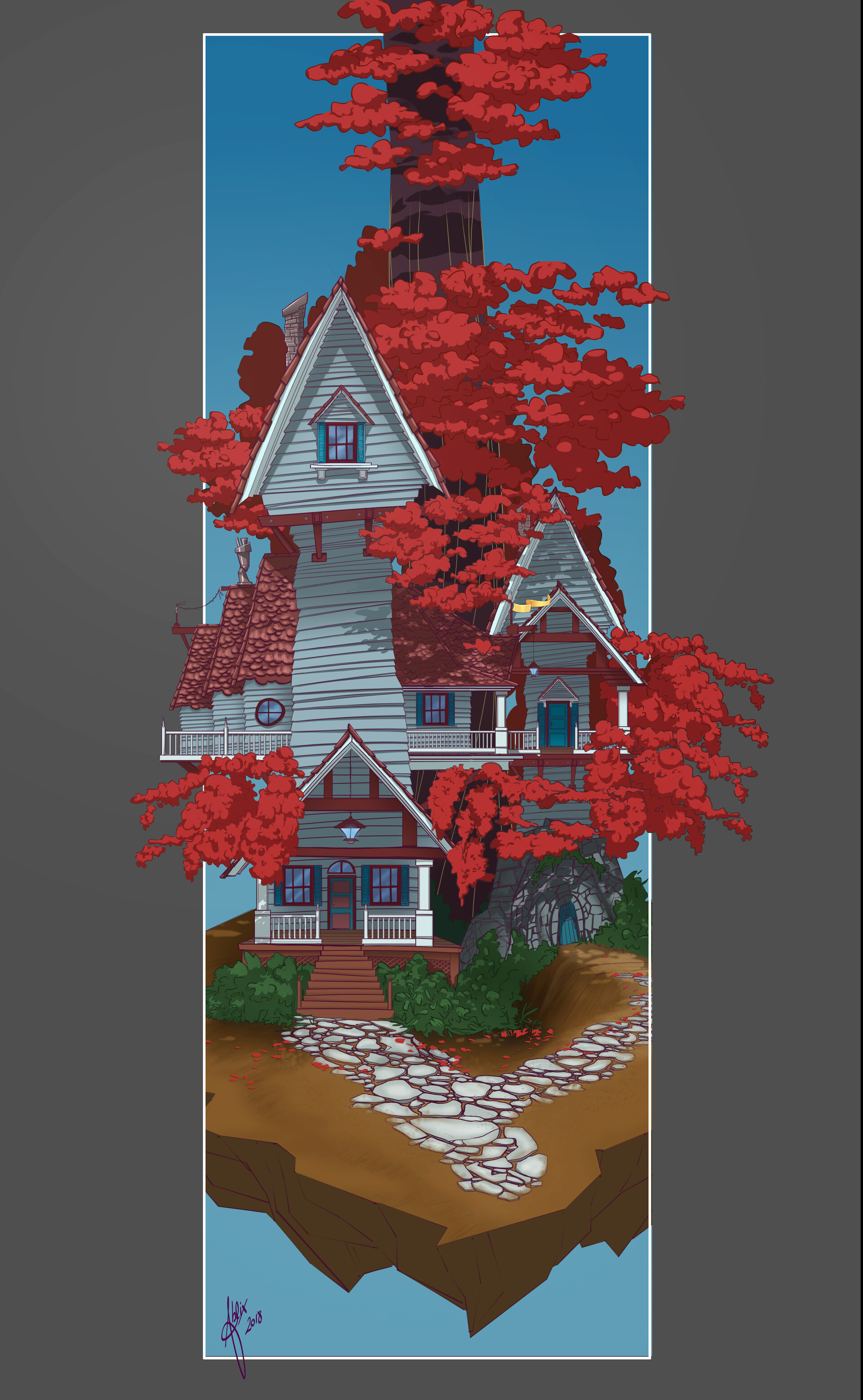 ArtStation - Tall House