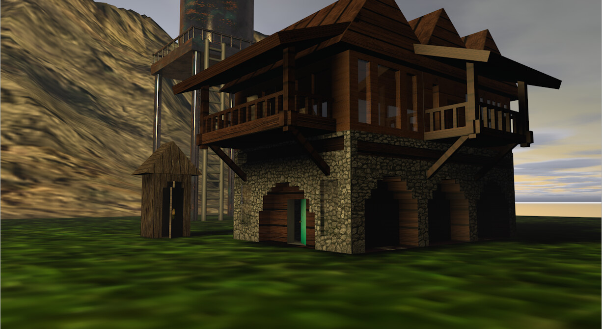 ArtStation - Environment Concept - Violetrock - C4D