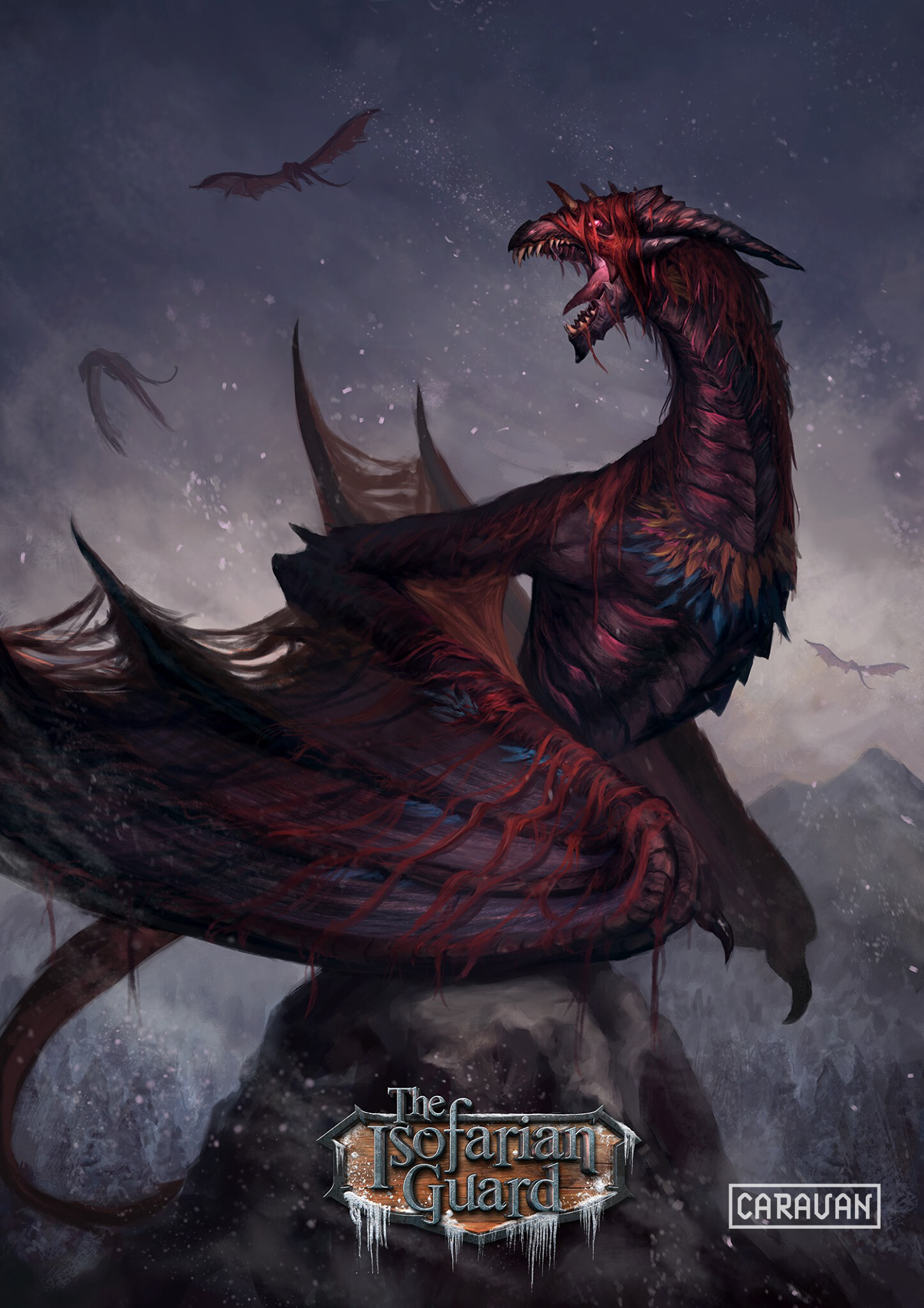 ArtStation - Tenebris Large Flying Creature