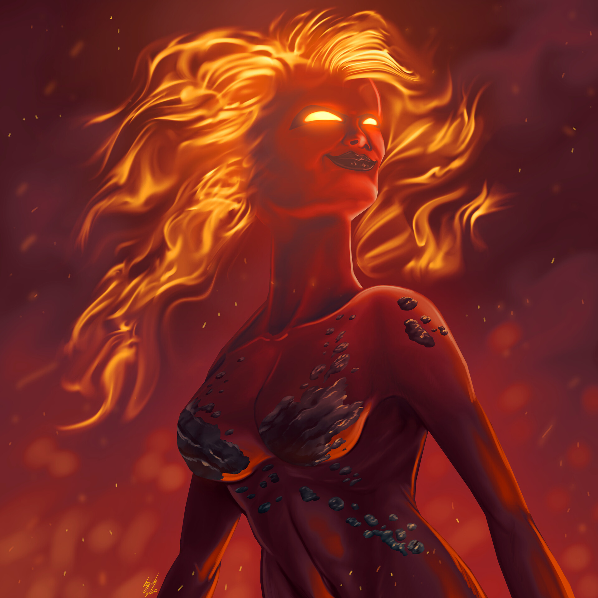 ArtStation - Demon Lady