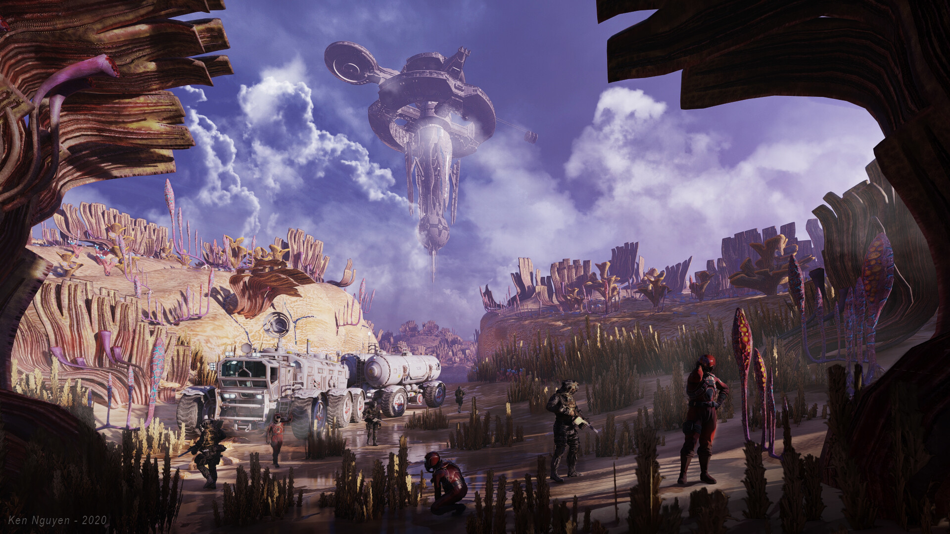 ArtStation - Exploring New Worlds