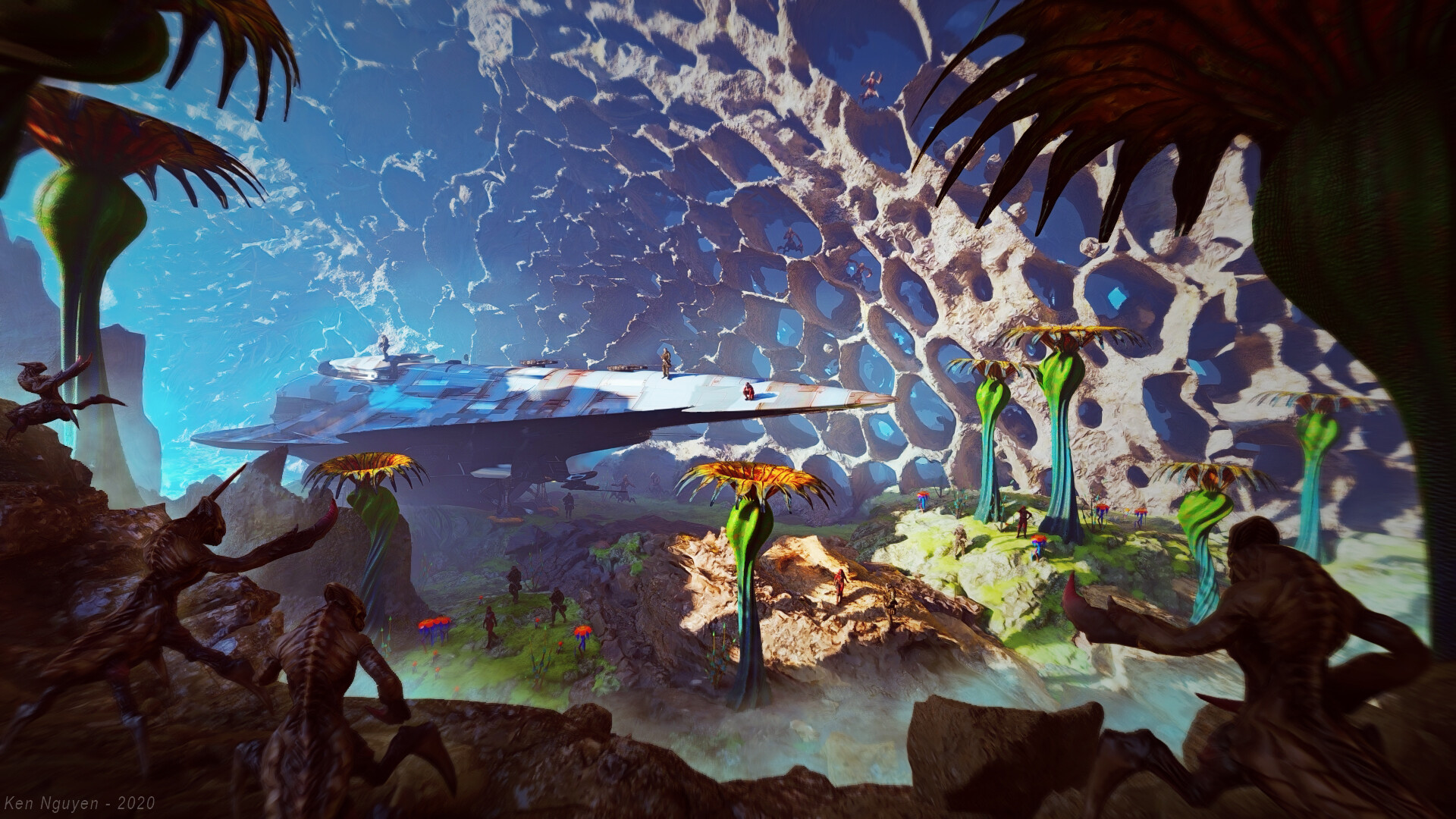 ArtStation - Exploring New Worlds