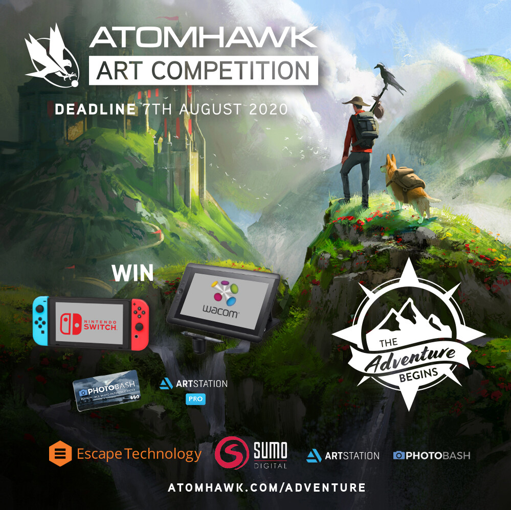 Atomhawk - The Adventure Begins Art Competition