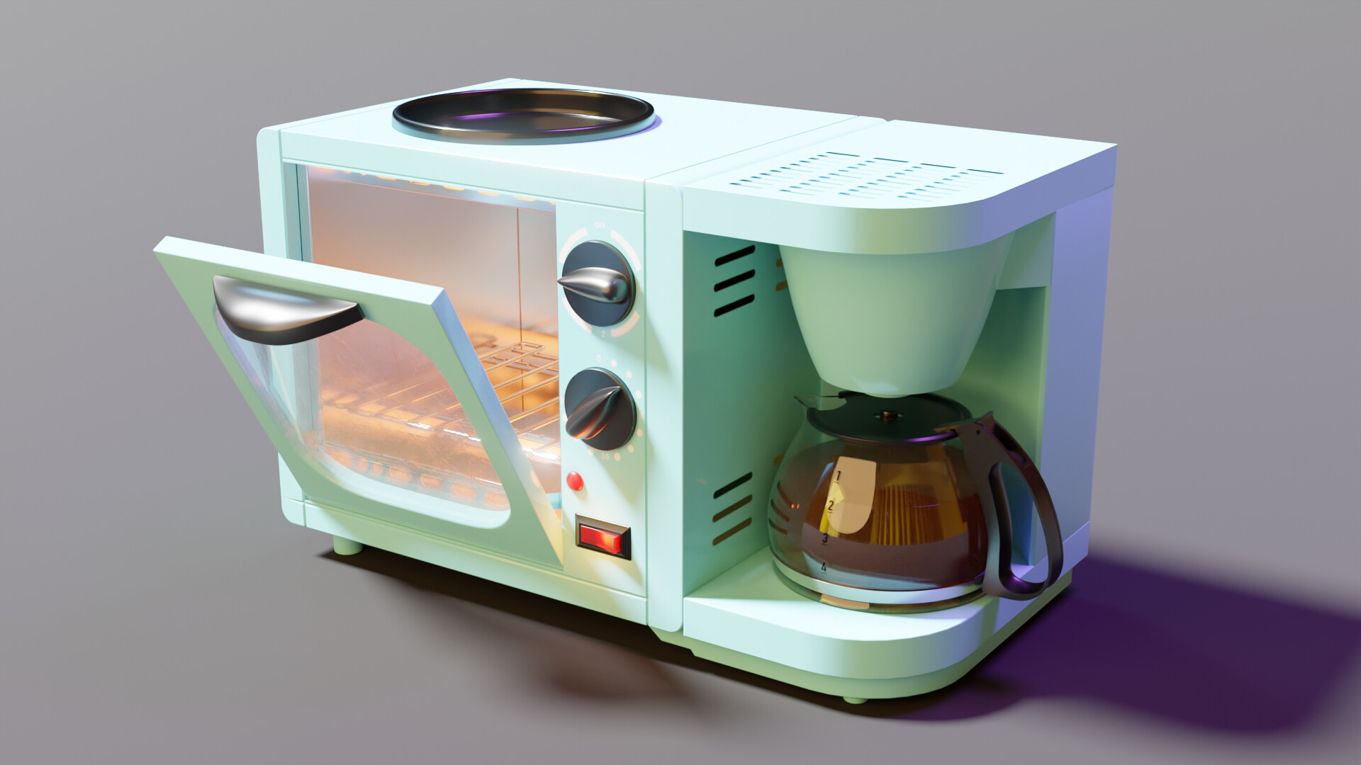 ArtStation - Breakfast Maker 3D Model