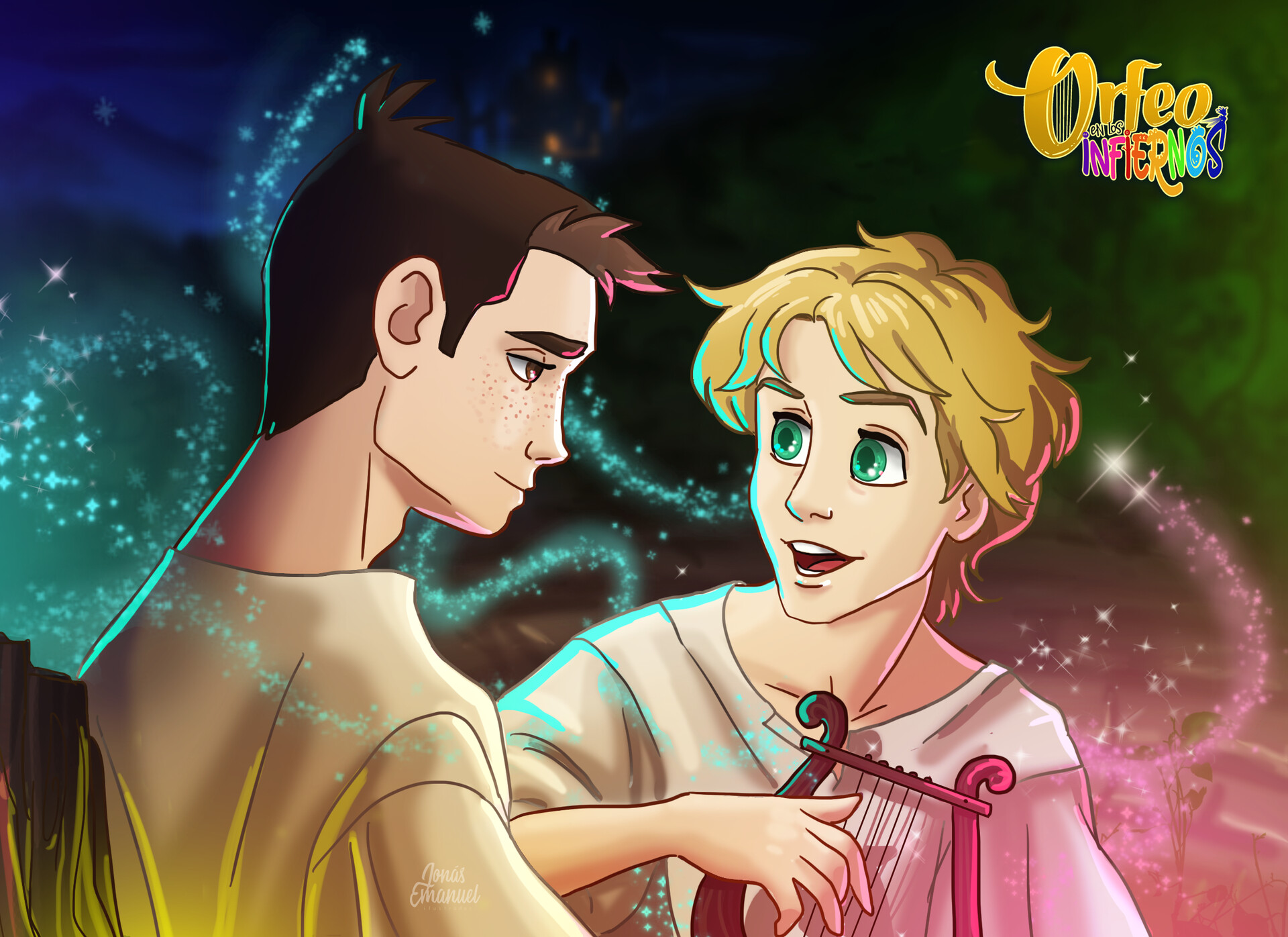 ArtStation - Orfeo en los infiernos