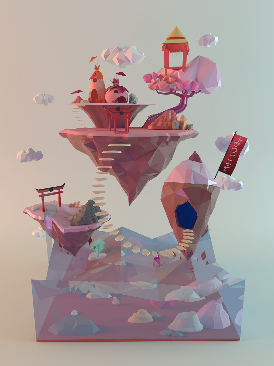 Low Poly Art Tumblr