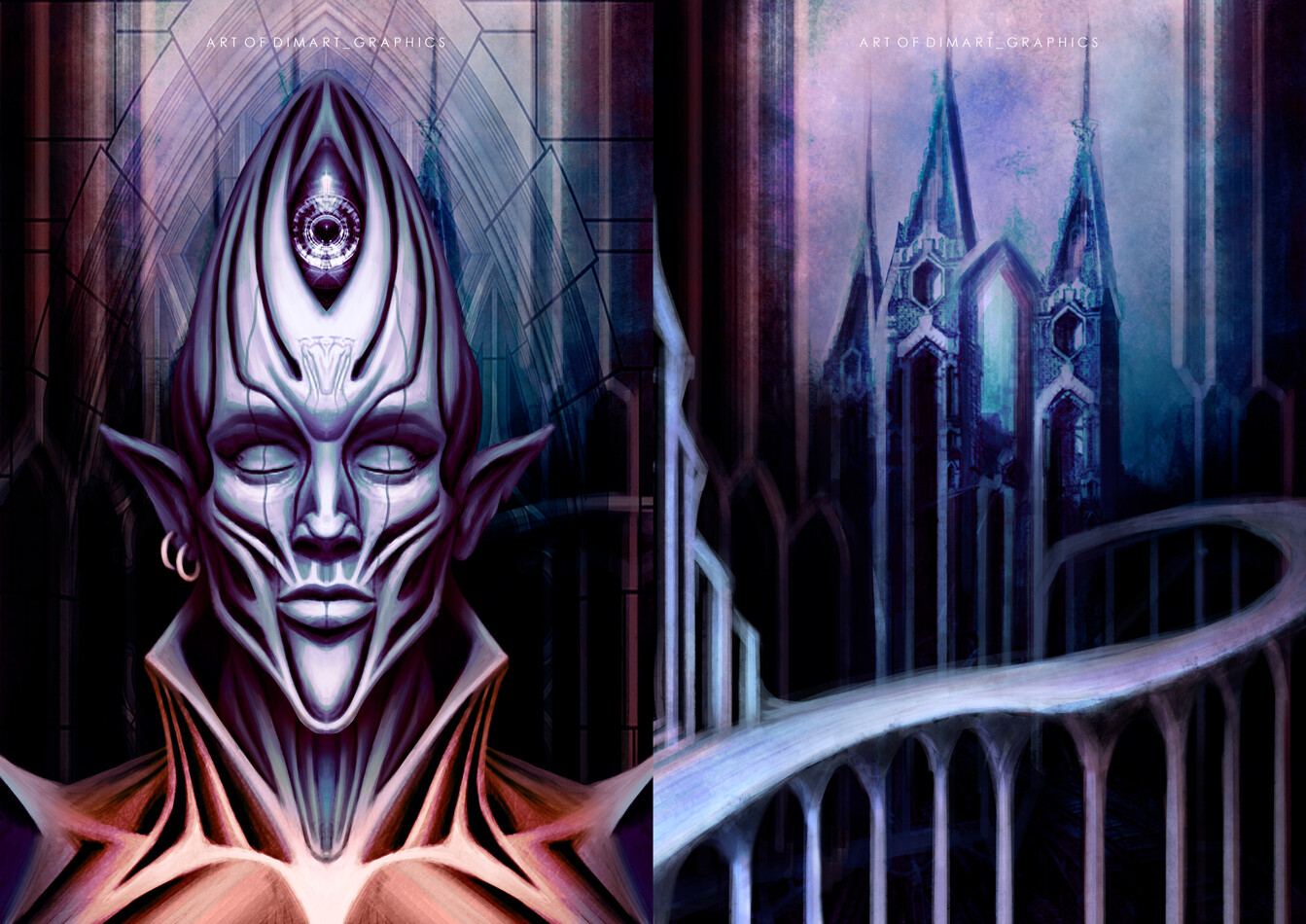 ArtStation - Space Elf - Man. Personage concept.